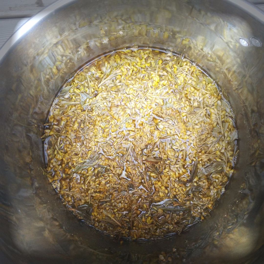 Goldenrod - Natural Dye - Wool Yarn : 4 Steps (with Pictures ...