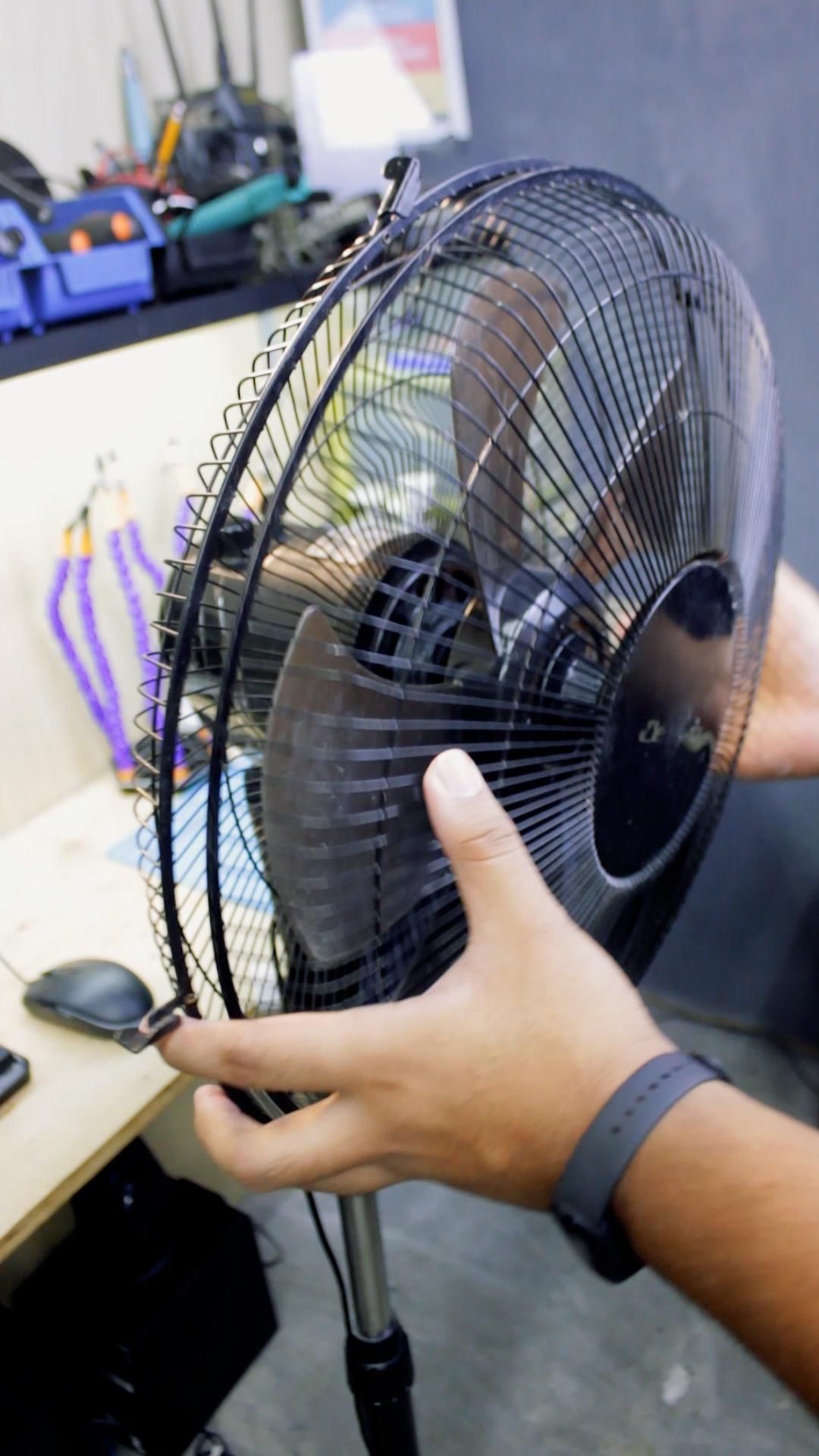 How to Fix a Broken Electric Fan: Motor Humming Sound | Rotor Not ...