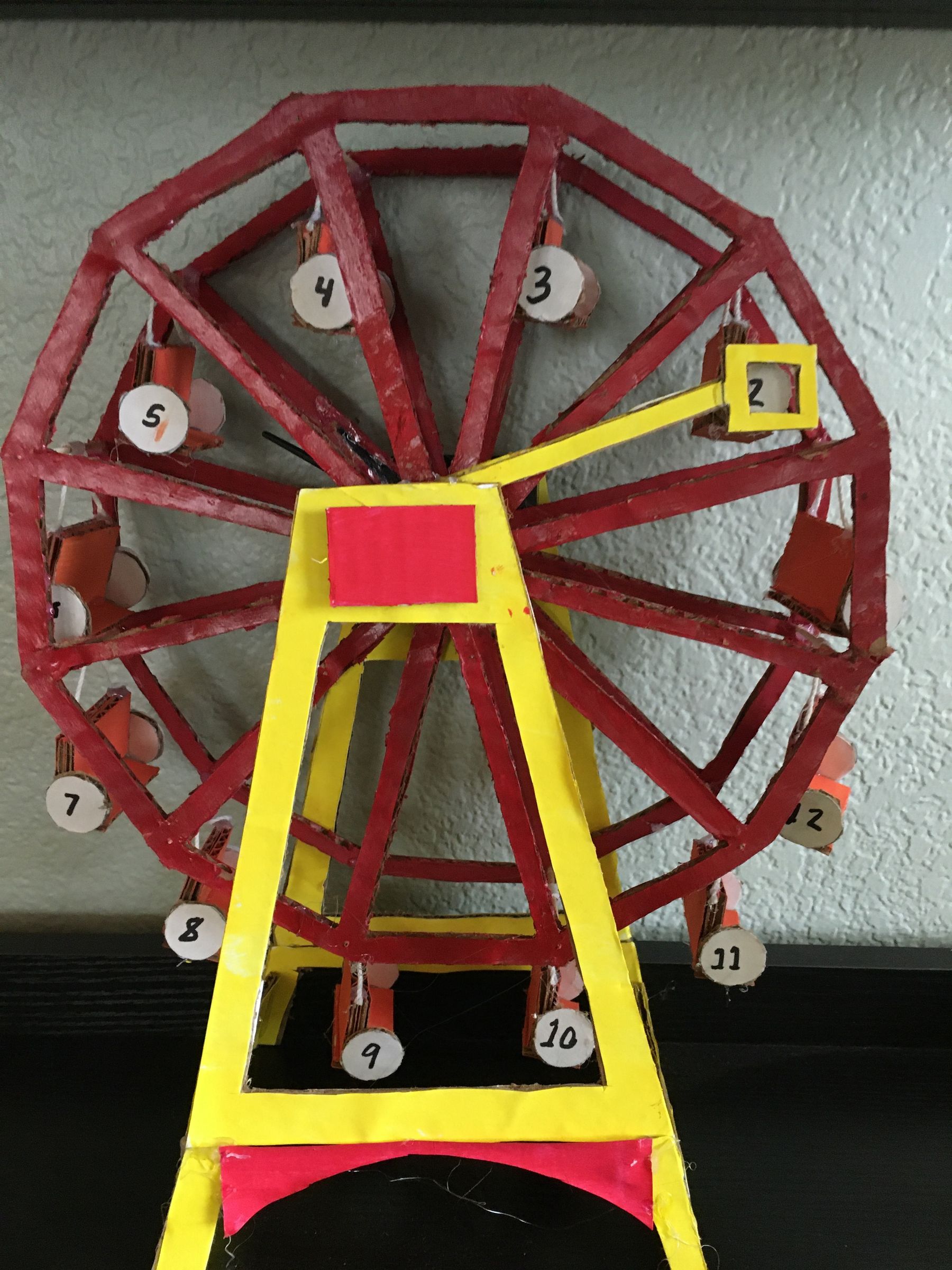 Ferris Wheel Clock : 7 Steps - Instructables