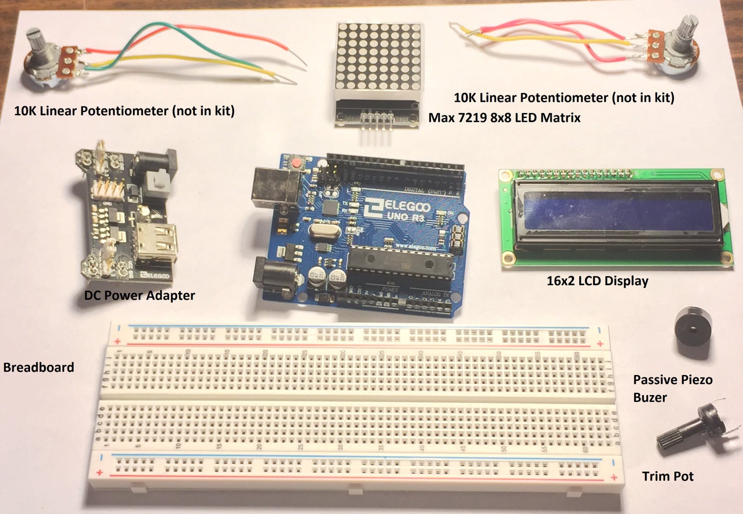 Poing Arduino Arcade Game 3 Steps Instructables