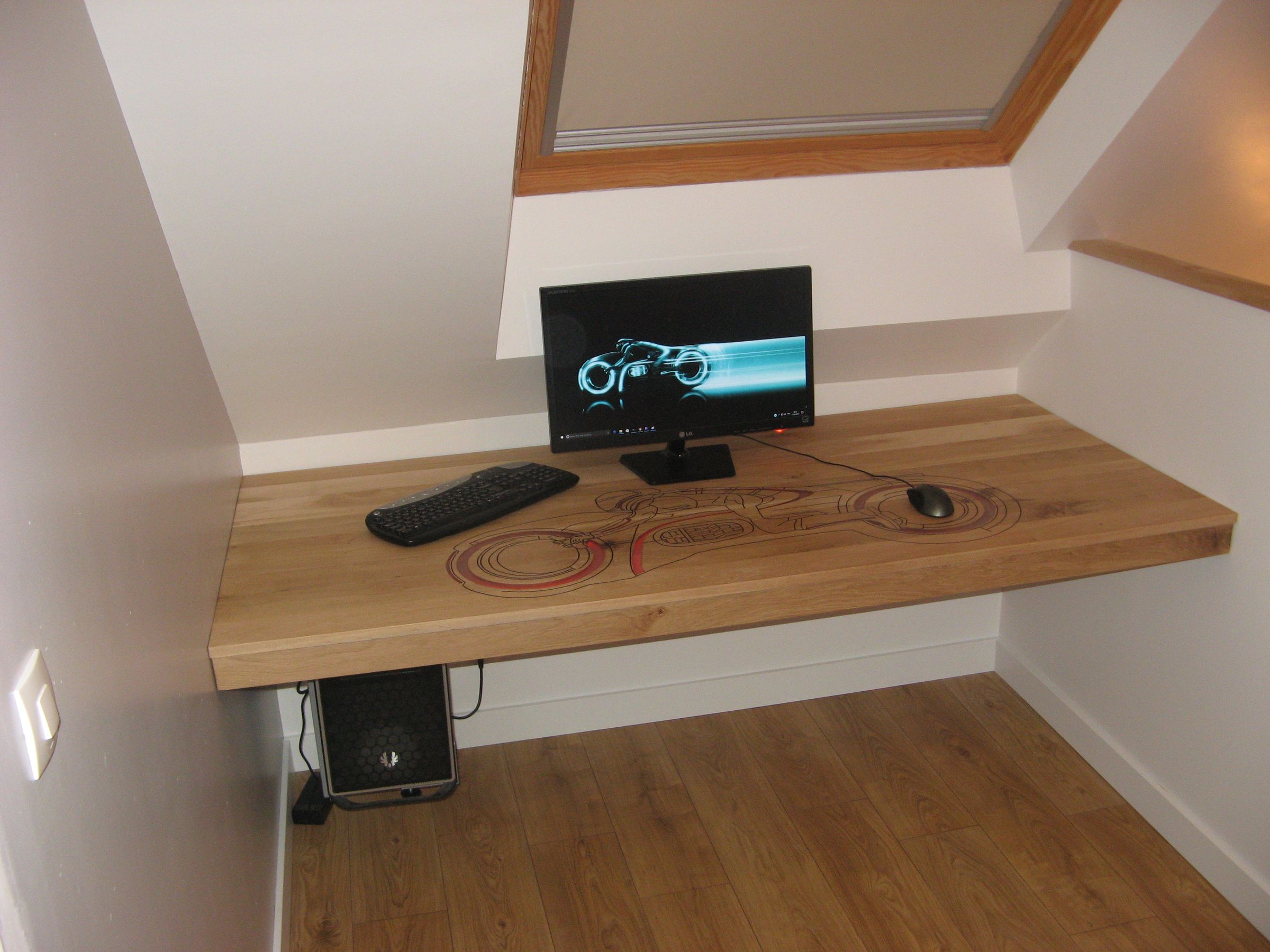 Make a Led Tron Desk and Led Tron Clock : 15 Steps (with Pictures ...