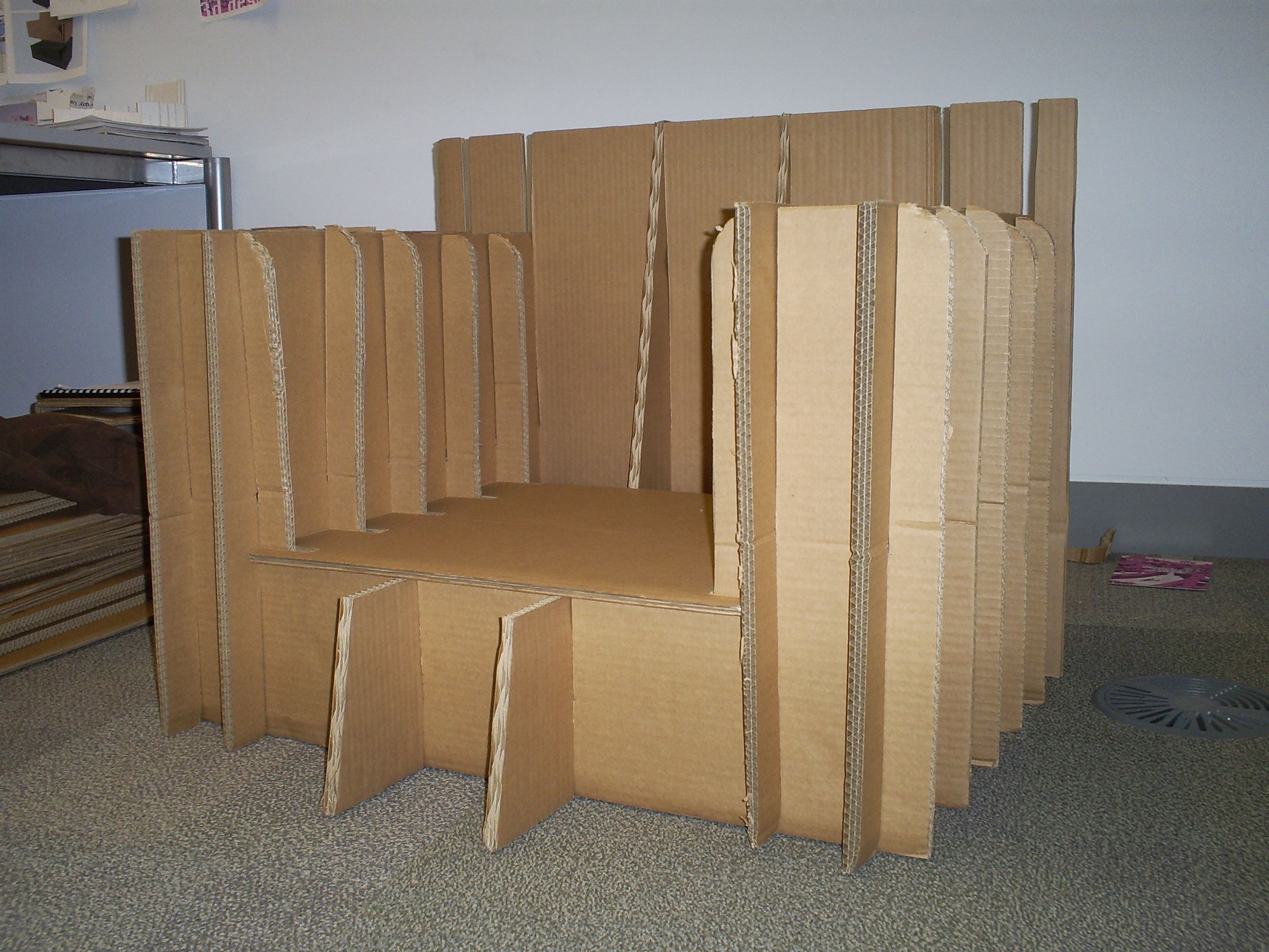 Cardboard Sofa : 5 Steps (with Pictures) - Instructables
