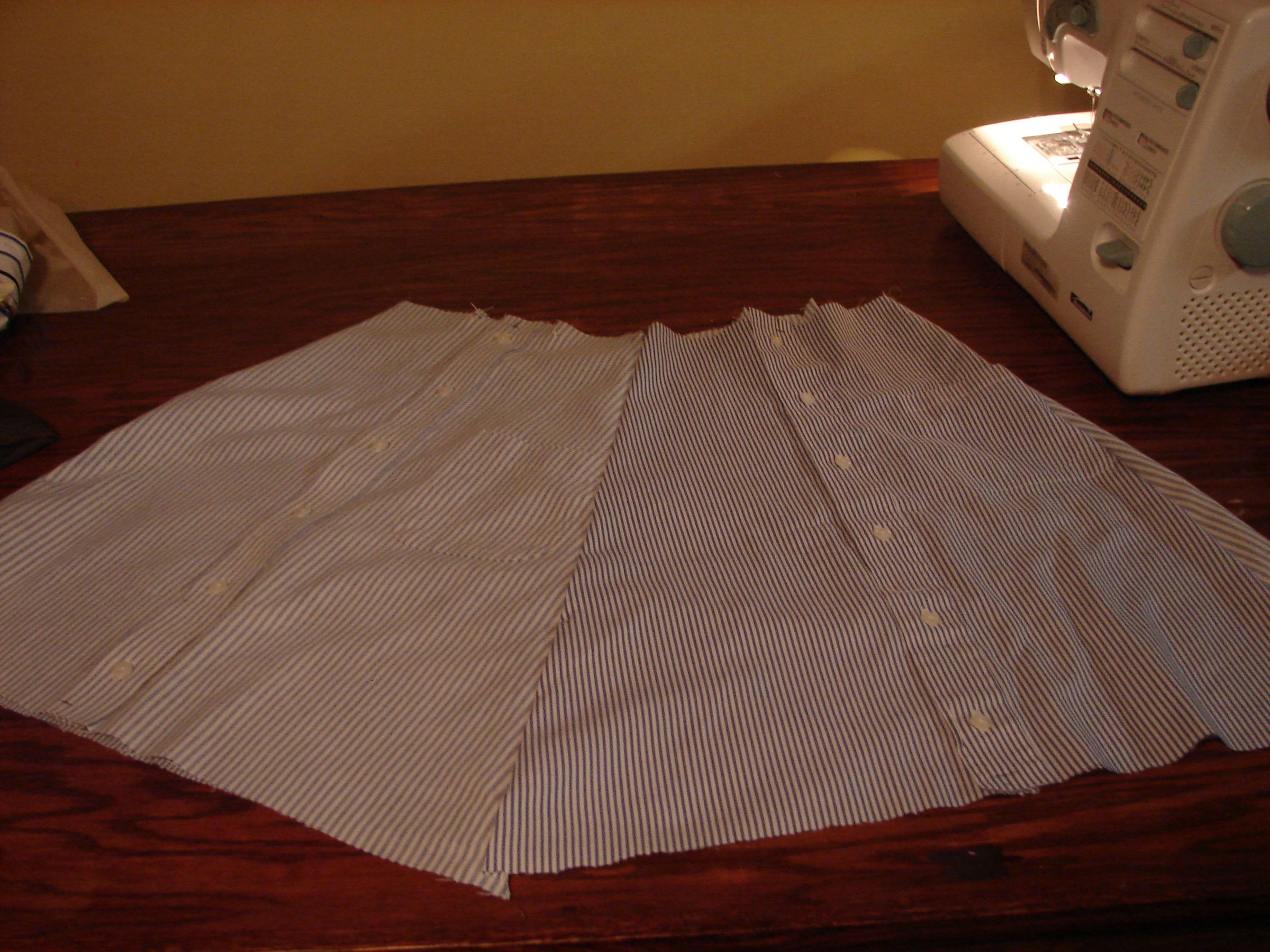 Shoddy Upcycle! Mens Dress Shirt Into Dress! : 16 Steps - Instructables