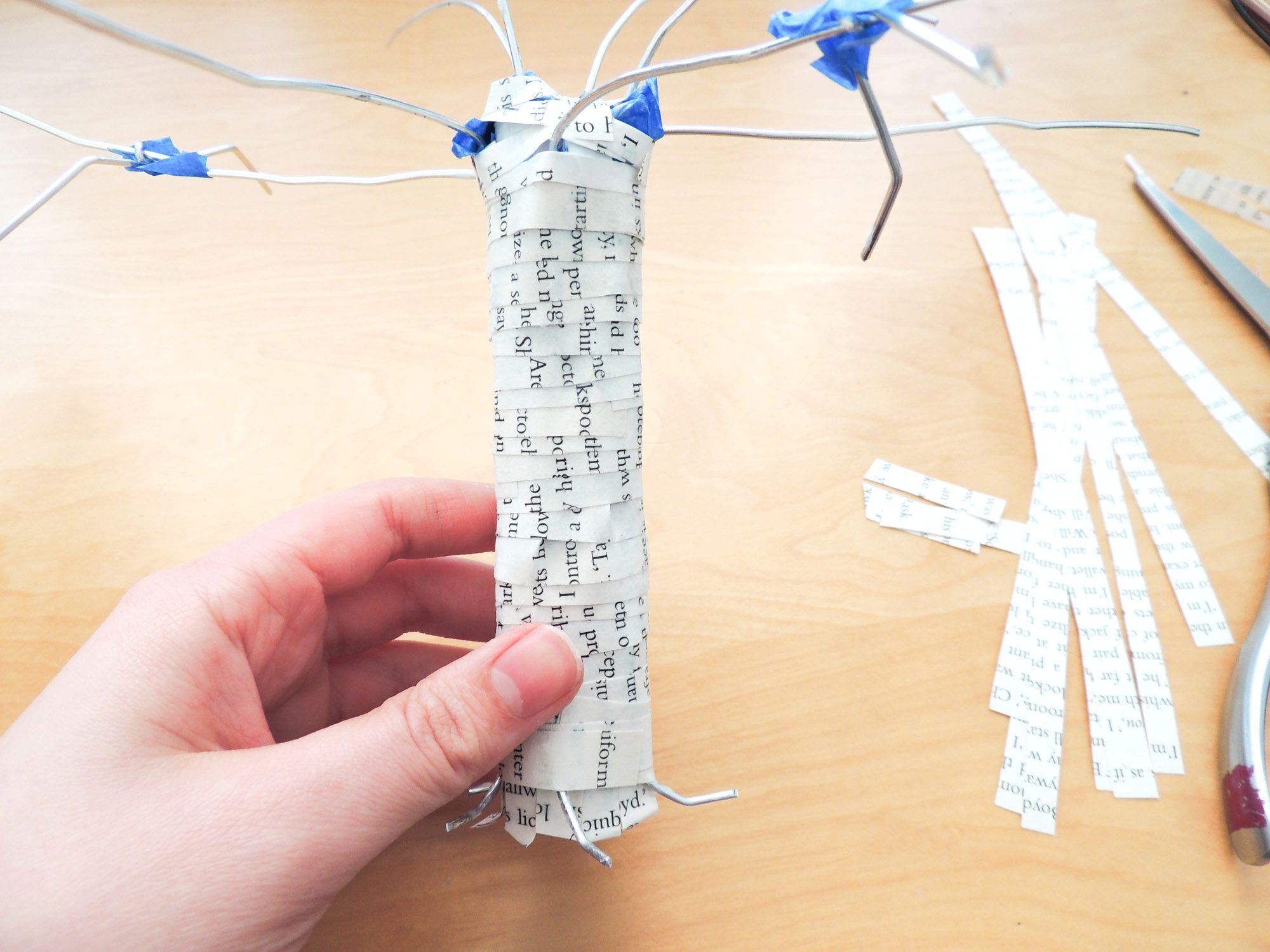 3D Book Page Tree Sculpture : 9 Steps (with Pictures) - Instructables