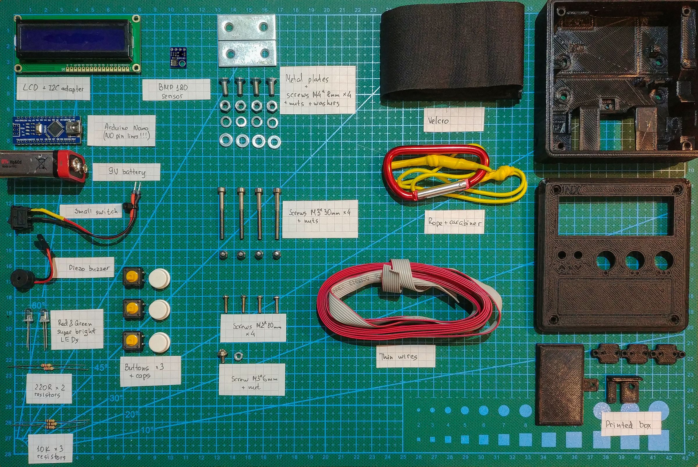 DIY Arduino Variometer for Paragliding : 10 Steps (with Pictures ...