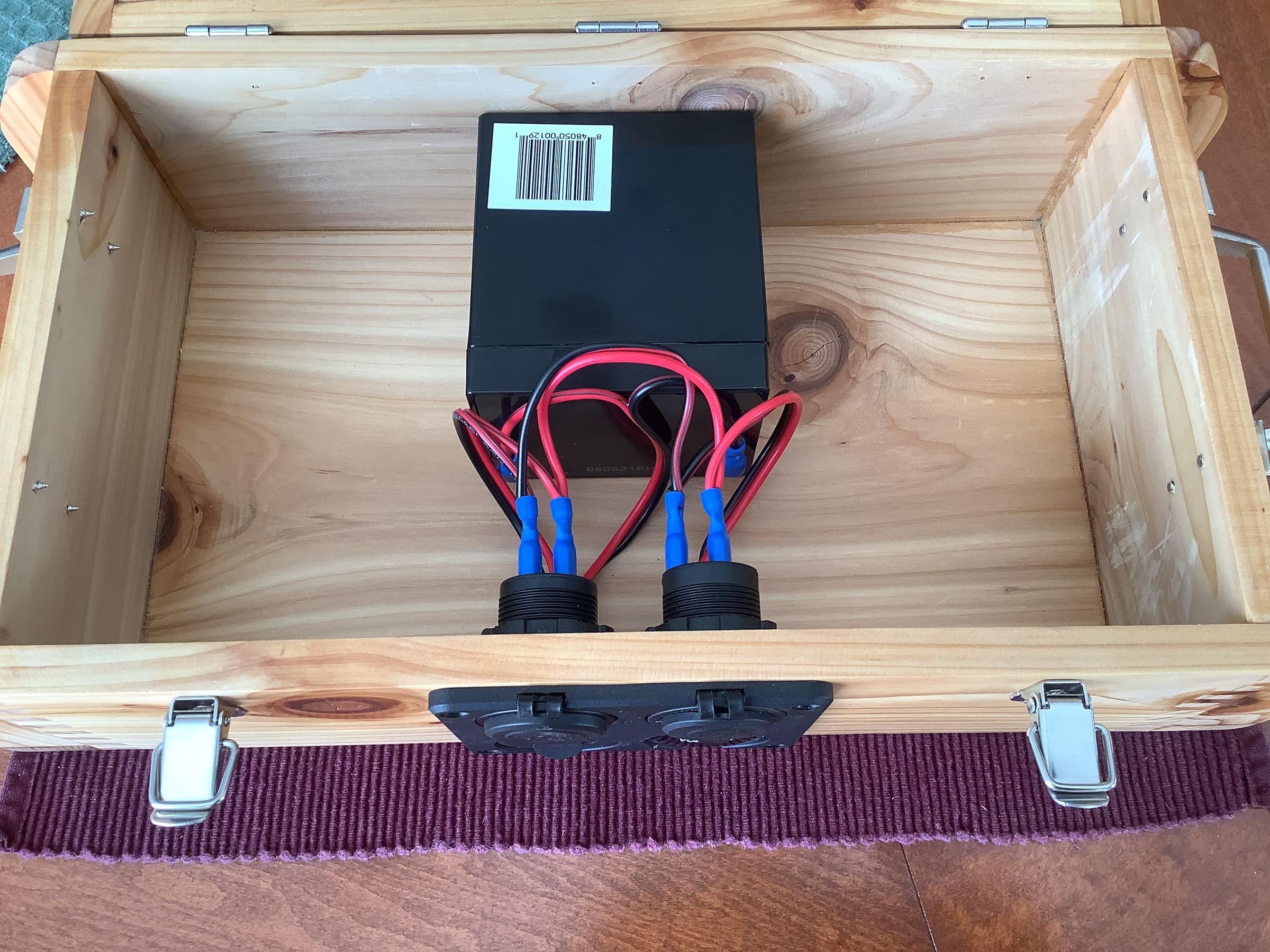 Cedar Power/Tackle Box for Kayak Fishing : 14 Steps (with Pictures ...