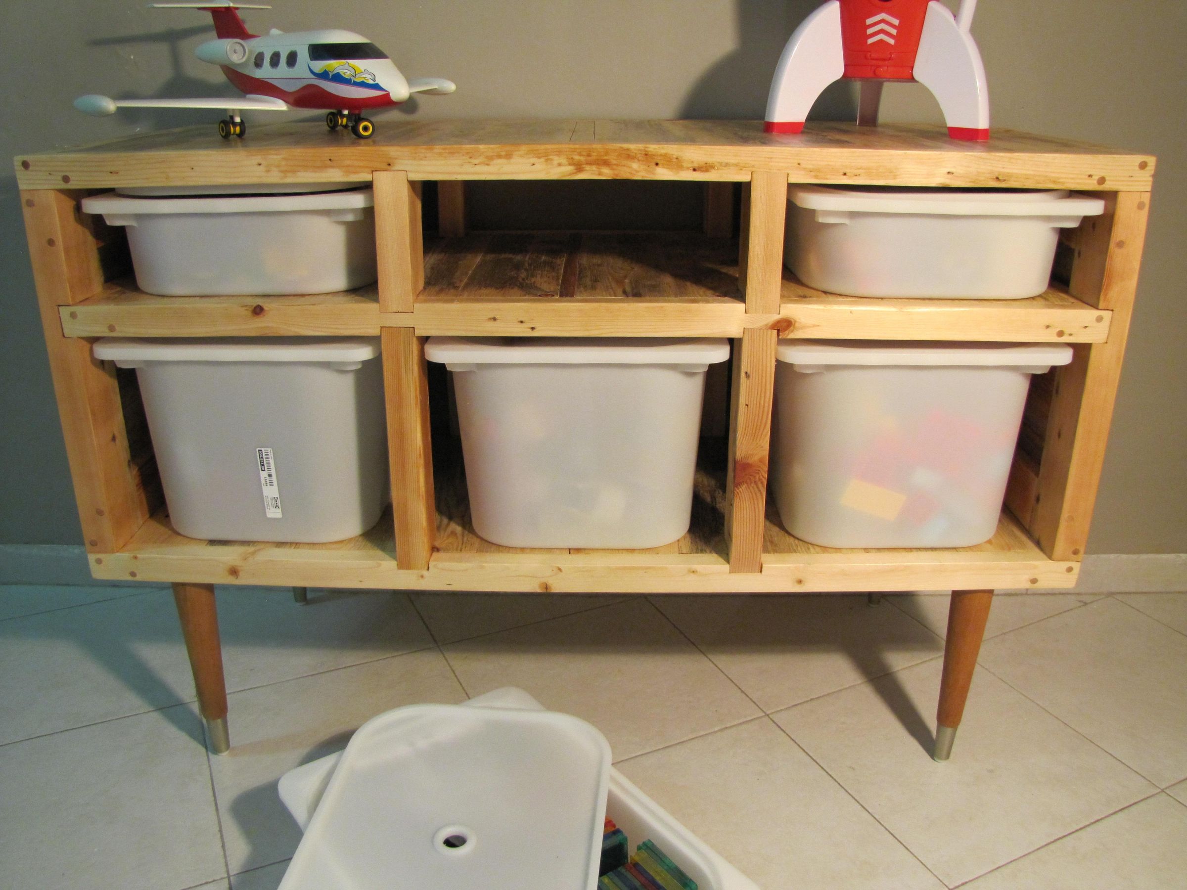 How to Build Storage Boxes Cabinet From Recycled Materials : 11 Steps ...