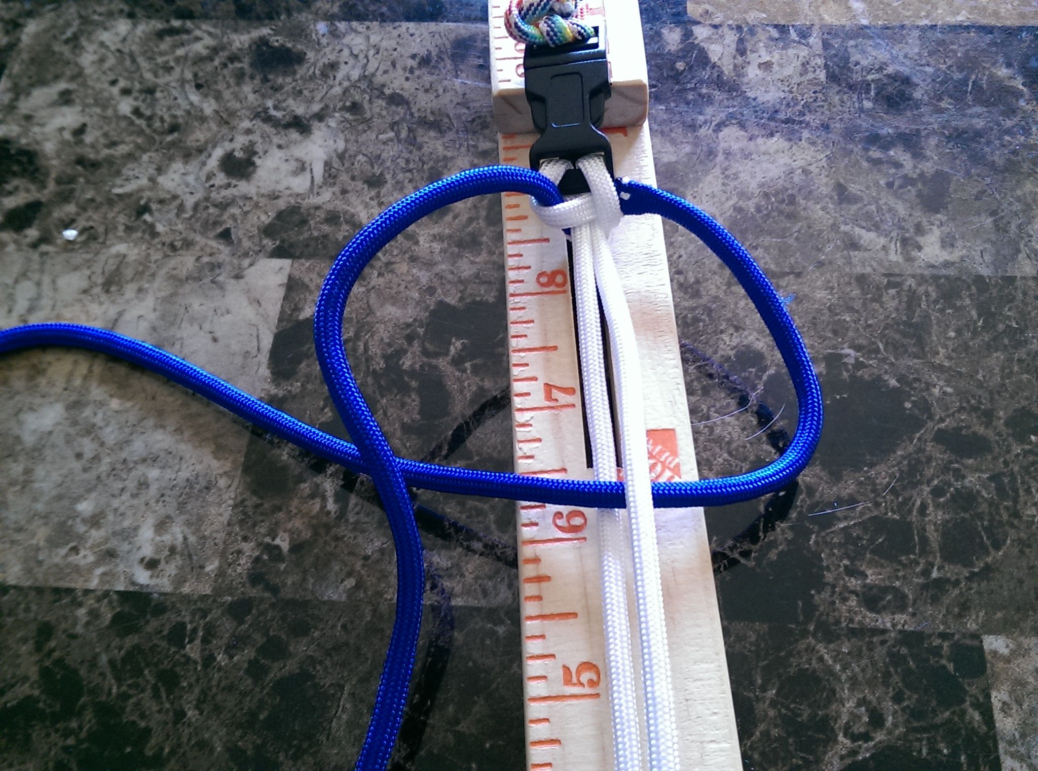 Stitched Solomon Paracord Bracelet : 7 Steps - Instructables