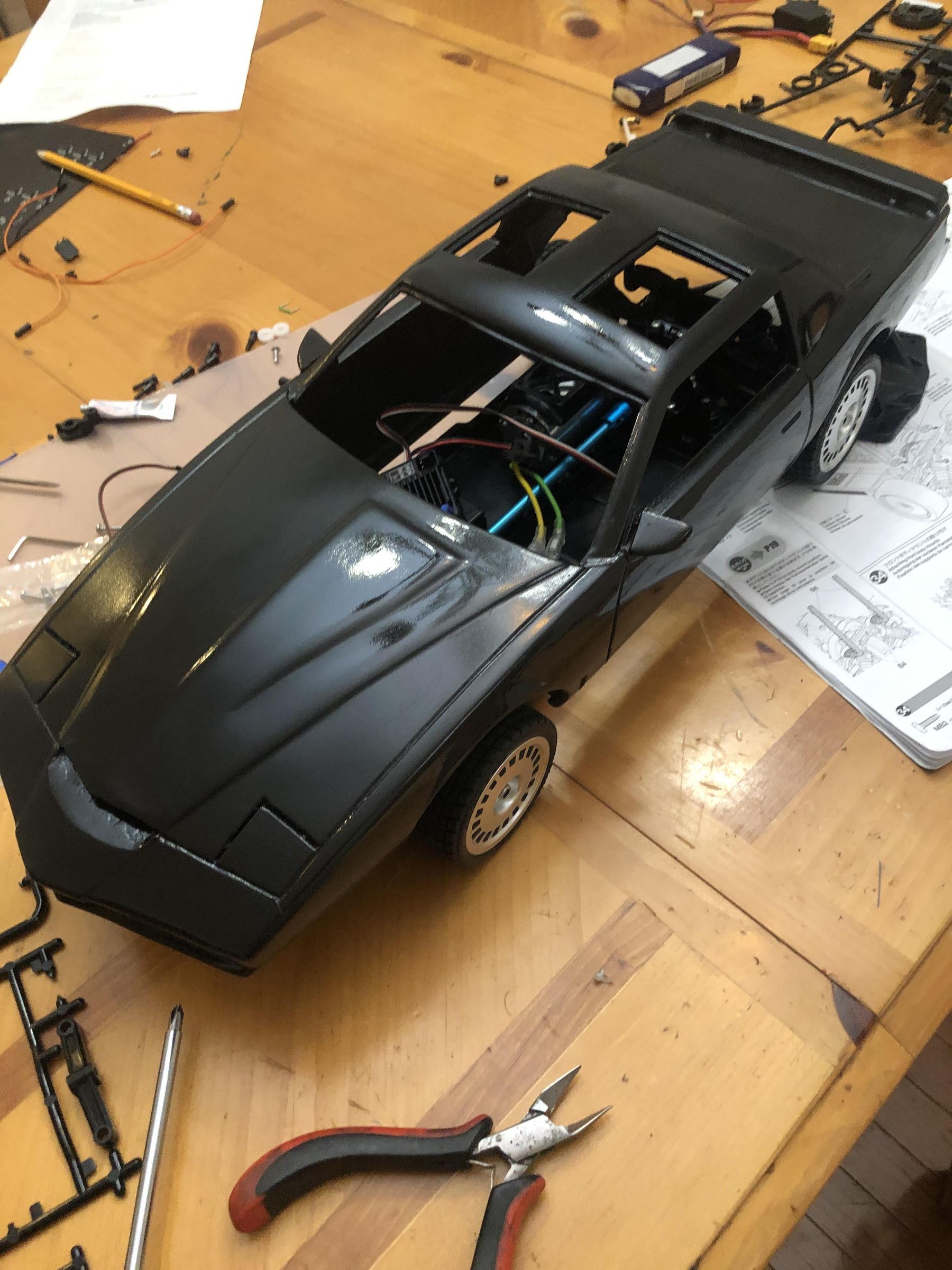 RC Knight Rider KITT Car With Touchscreen Lua Script (EdgeTX) Control ...