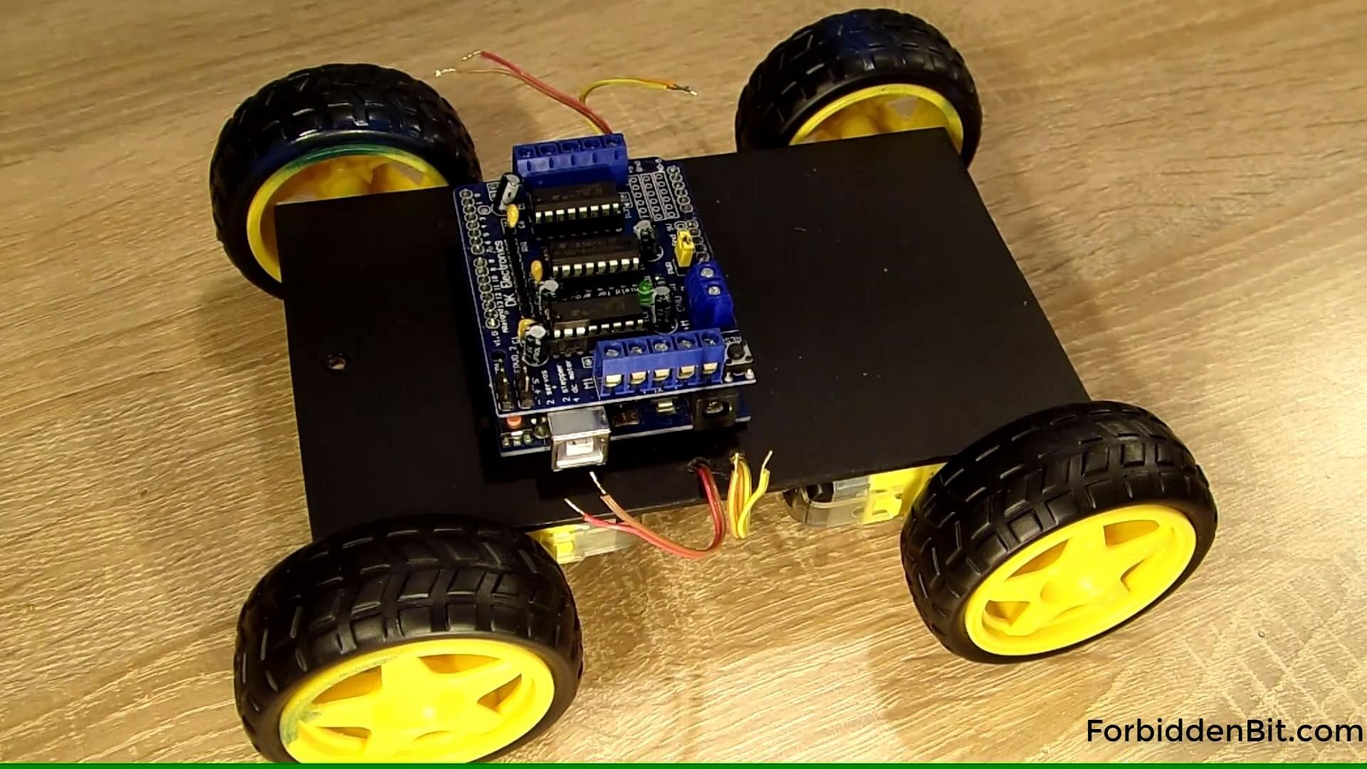Simple CAR Arduino Bluetooth Controlled : 6 Steps - Instructables