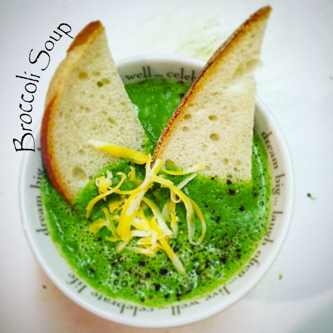 Bright Green Broccoli Cheddar Soup (with Pictures) - Instructables