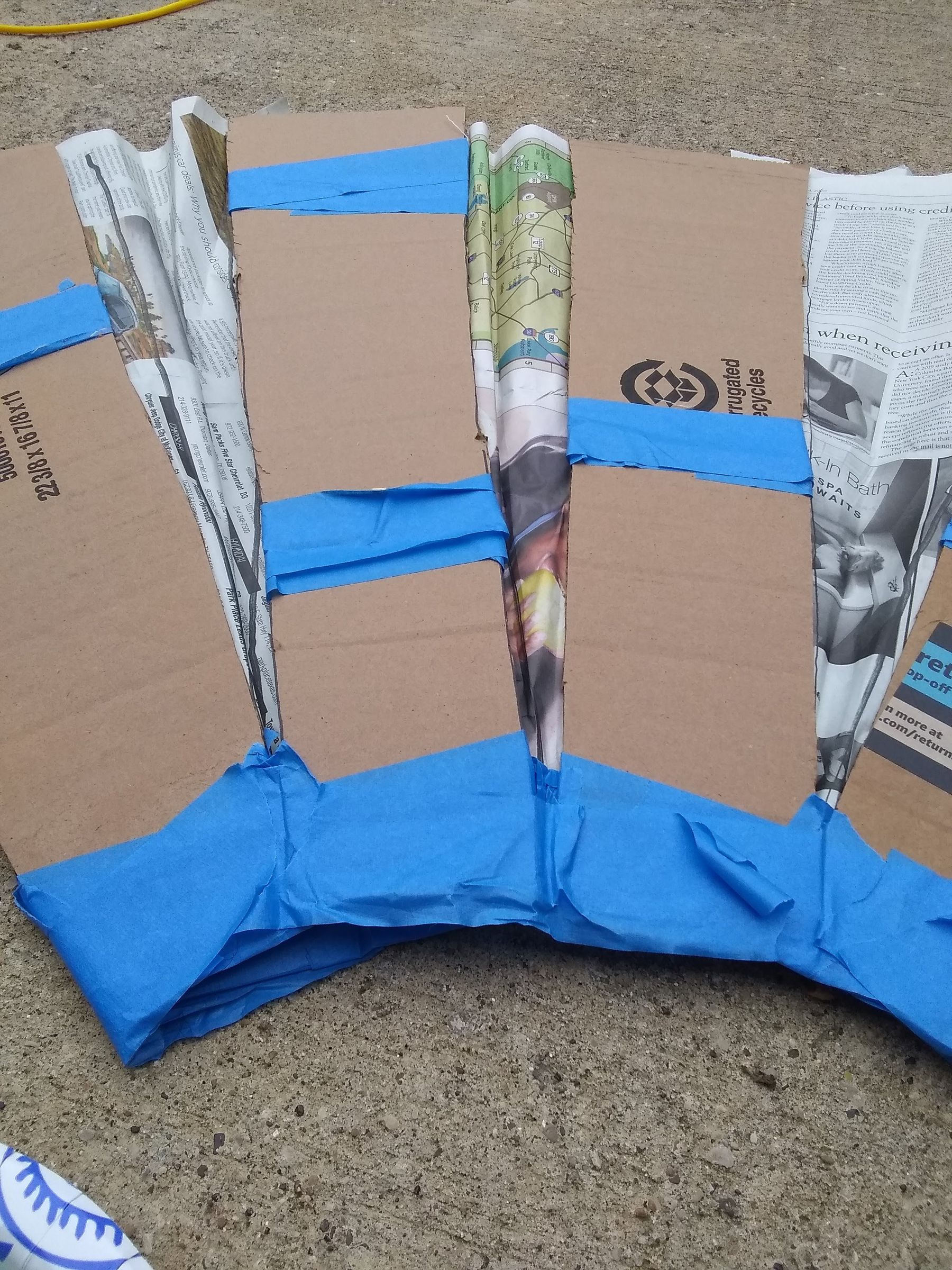 Making a Cardboard Skirt : 9 Steps - Instructables