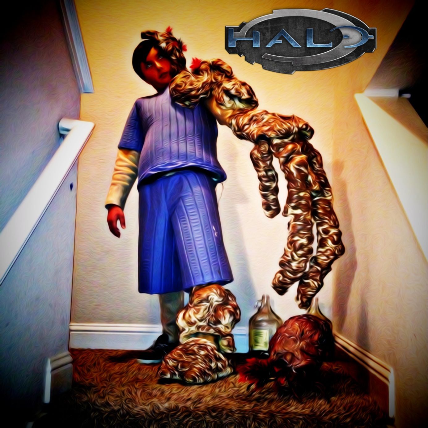 Tonio's Halo Flood-Infected Costume : 9 Steps (with Pictures ...