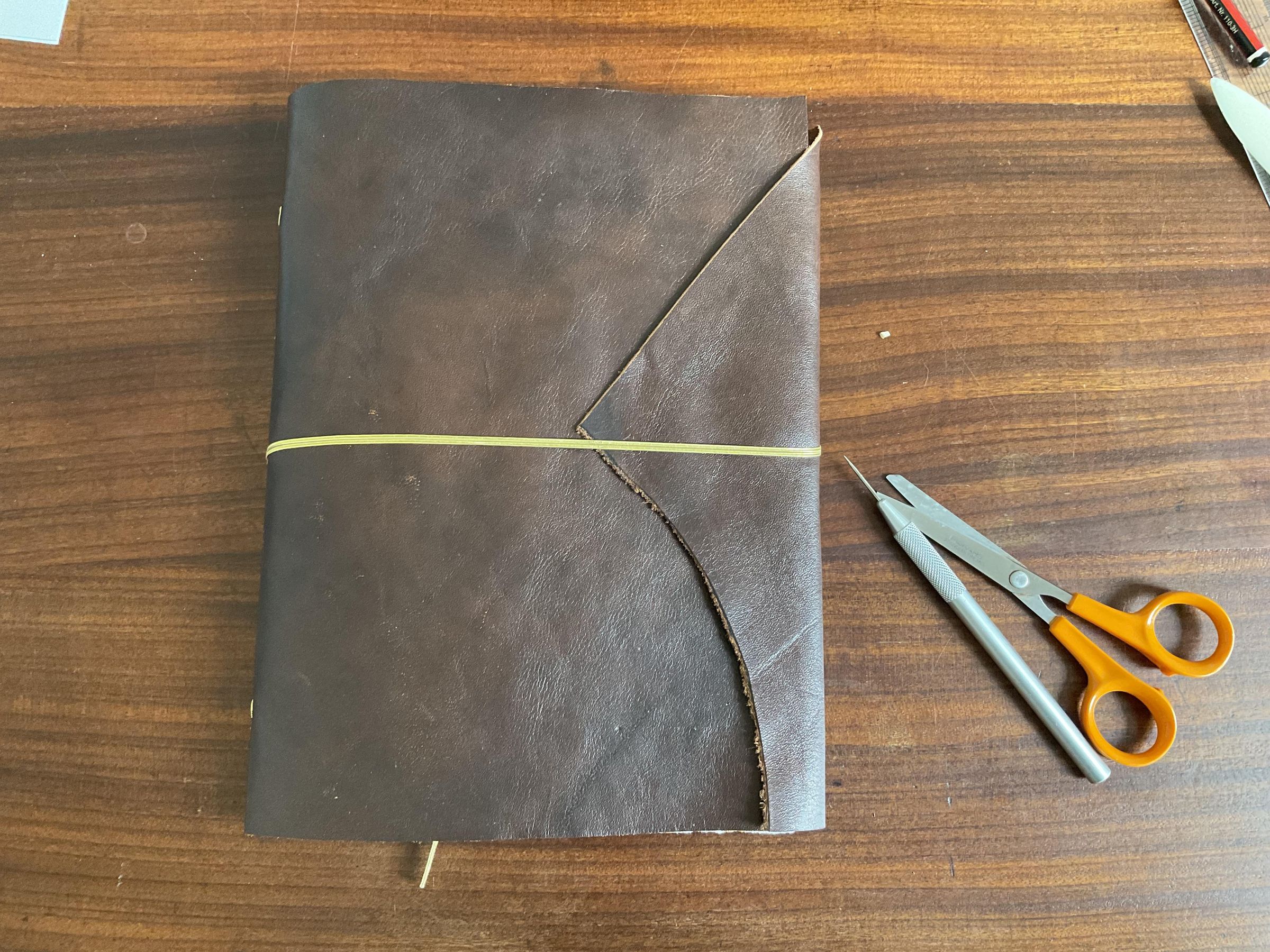 DIY Midori Style Traveler's Notebook : 10 Steps (with Pictures ...