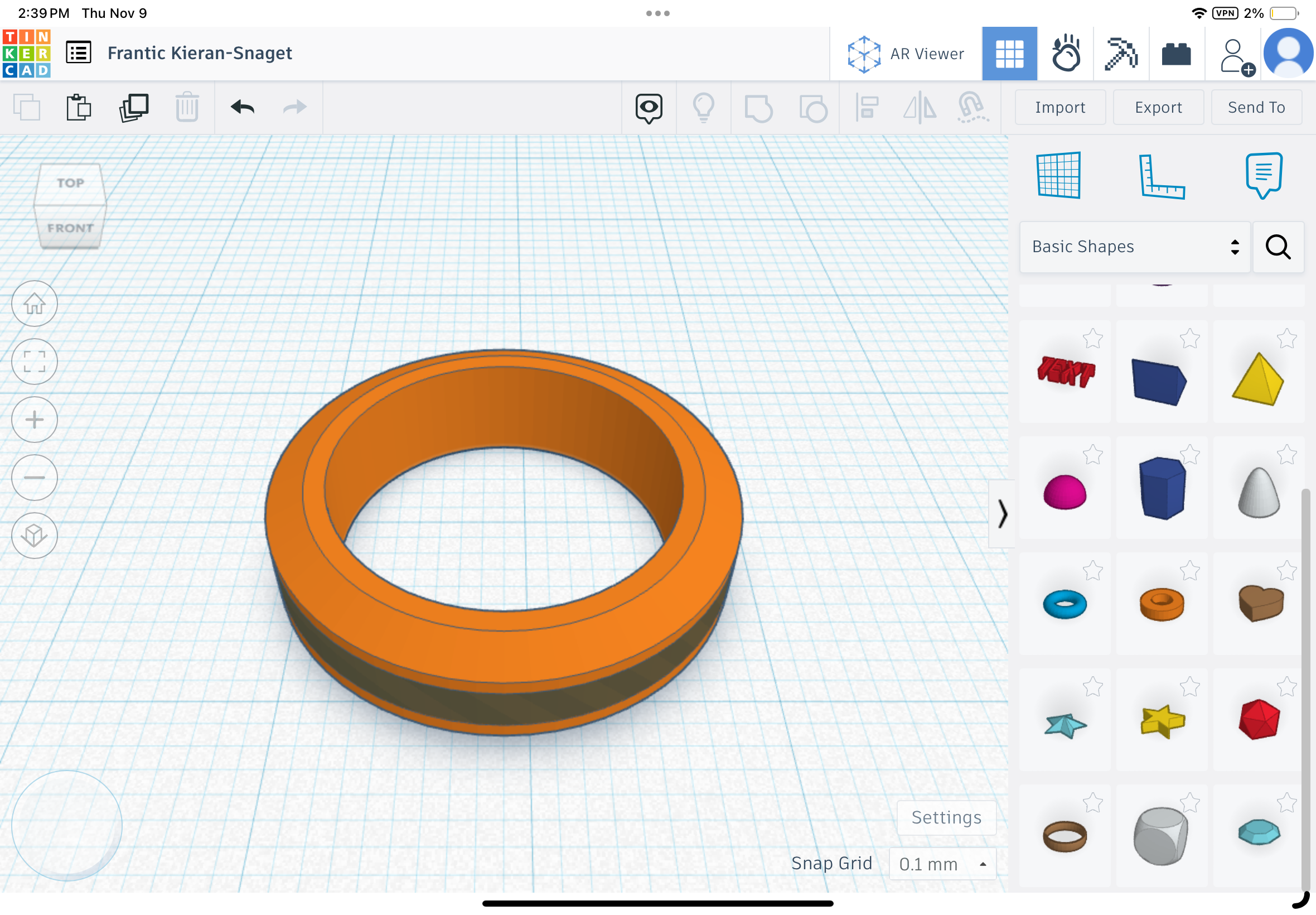 Custom Rings With Tinkercad : 6 Steps - Instructables
