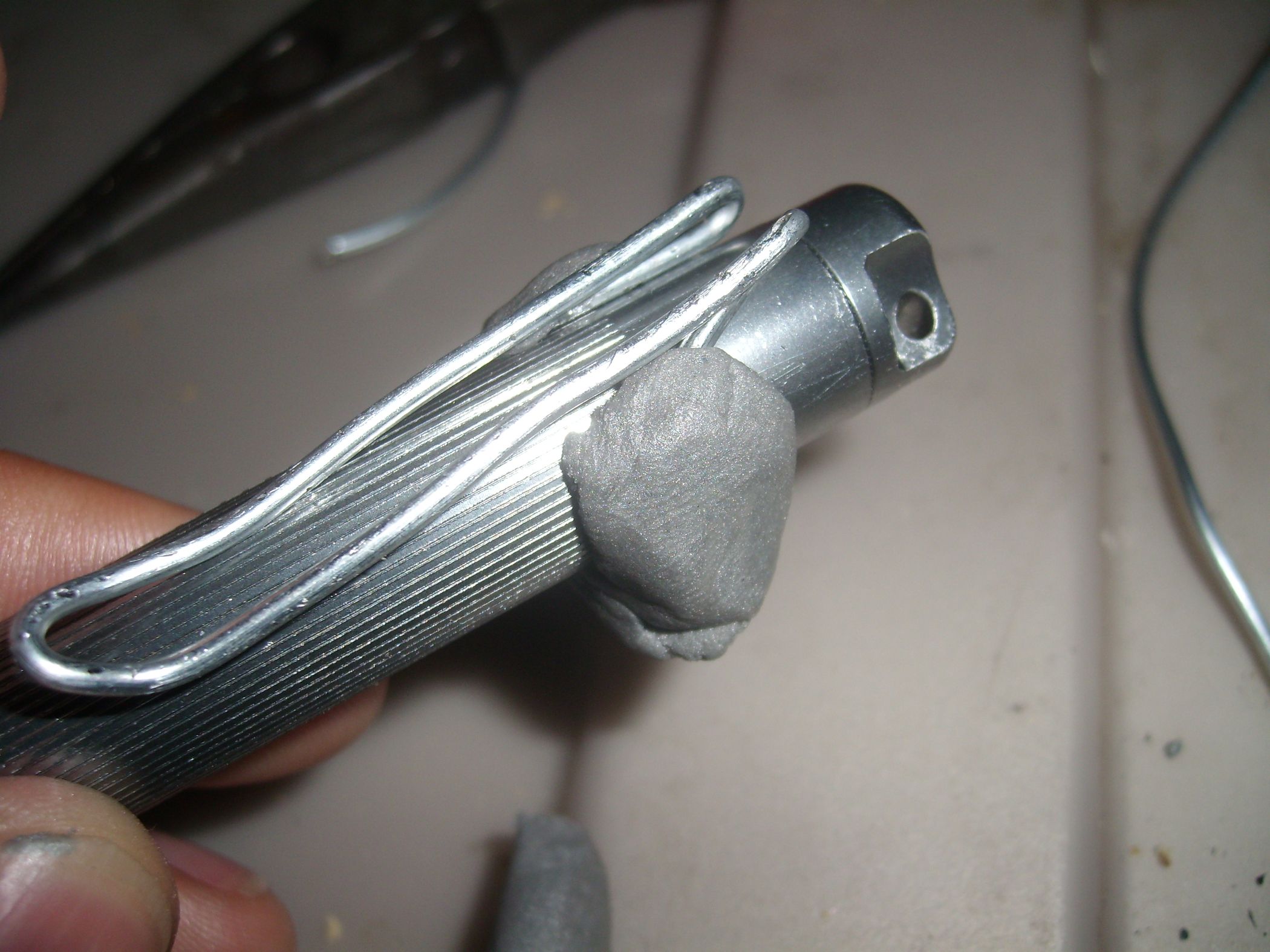 Add a Pocket Clip to Your Maglite Solitaire : 3 Steps - Instructables