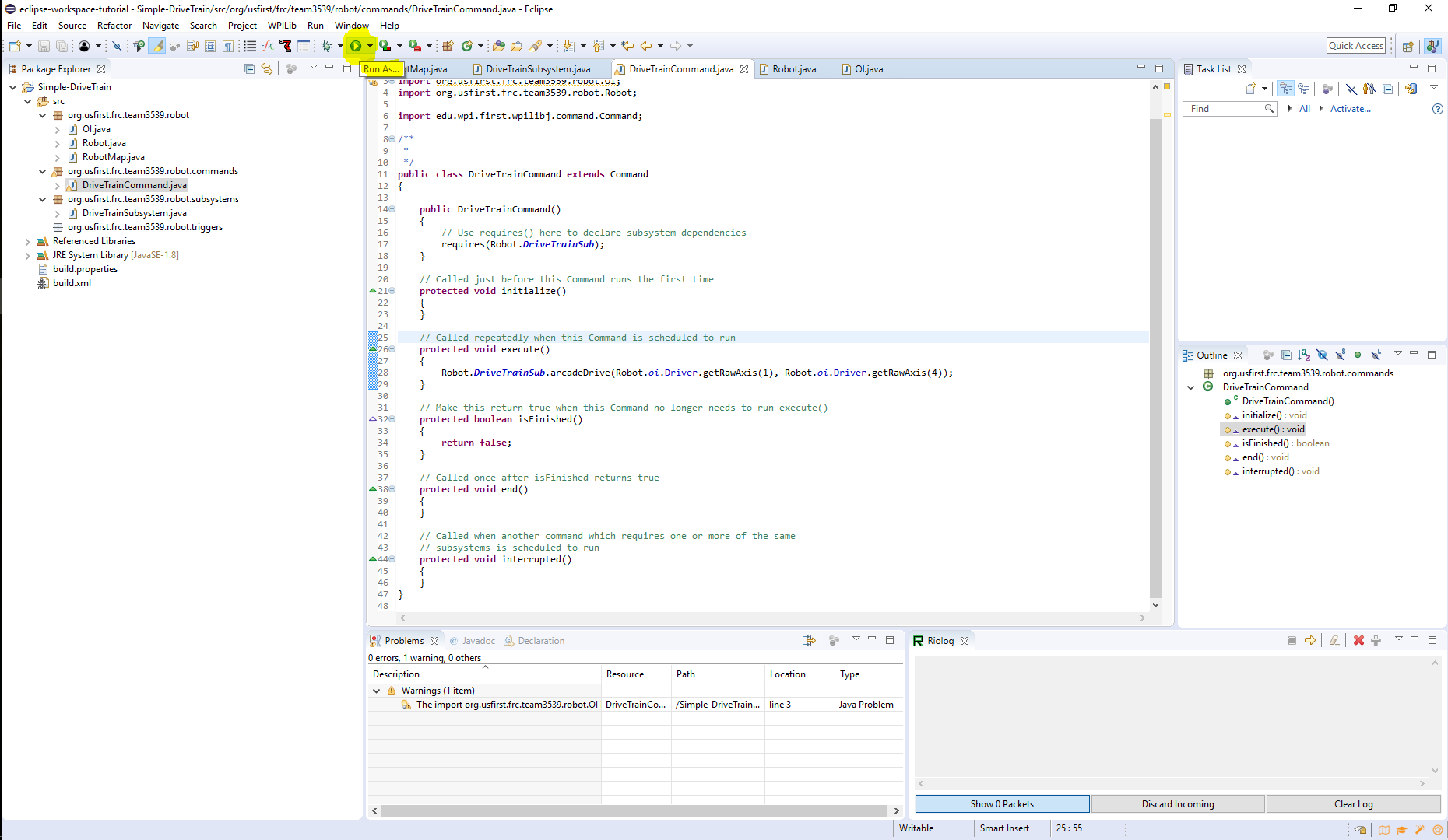 How to Write a Simple Drivetrain for FRC (Java) : 12 Steps (with ...