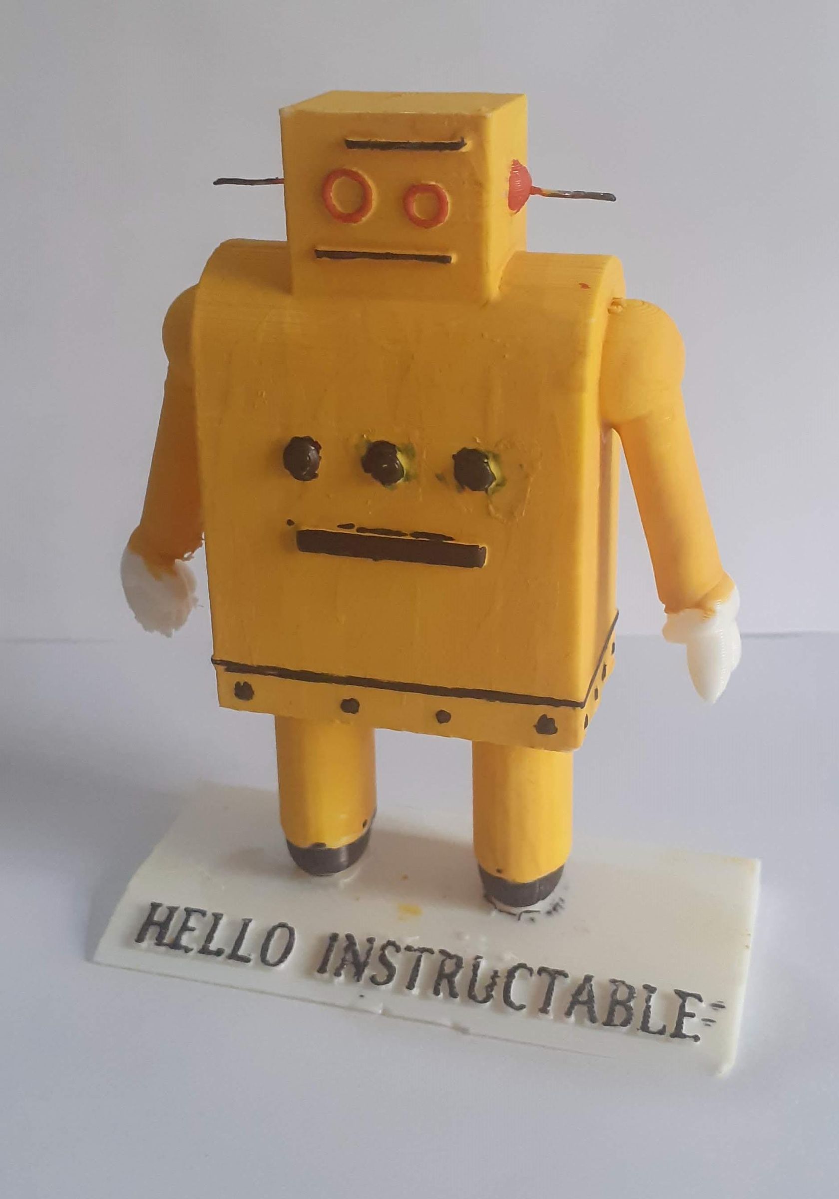 3D INSTRUCTABLE MASCOT USING TINKERCAD : 5 Steps (with Pictures) - Instructables