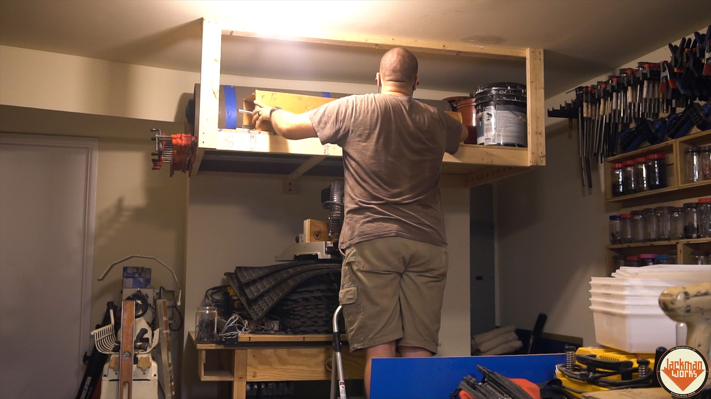 Garage Storage Loft Ideas