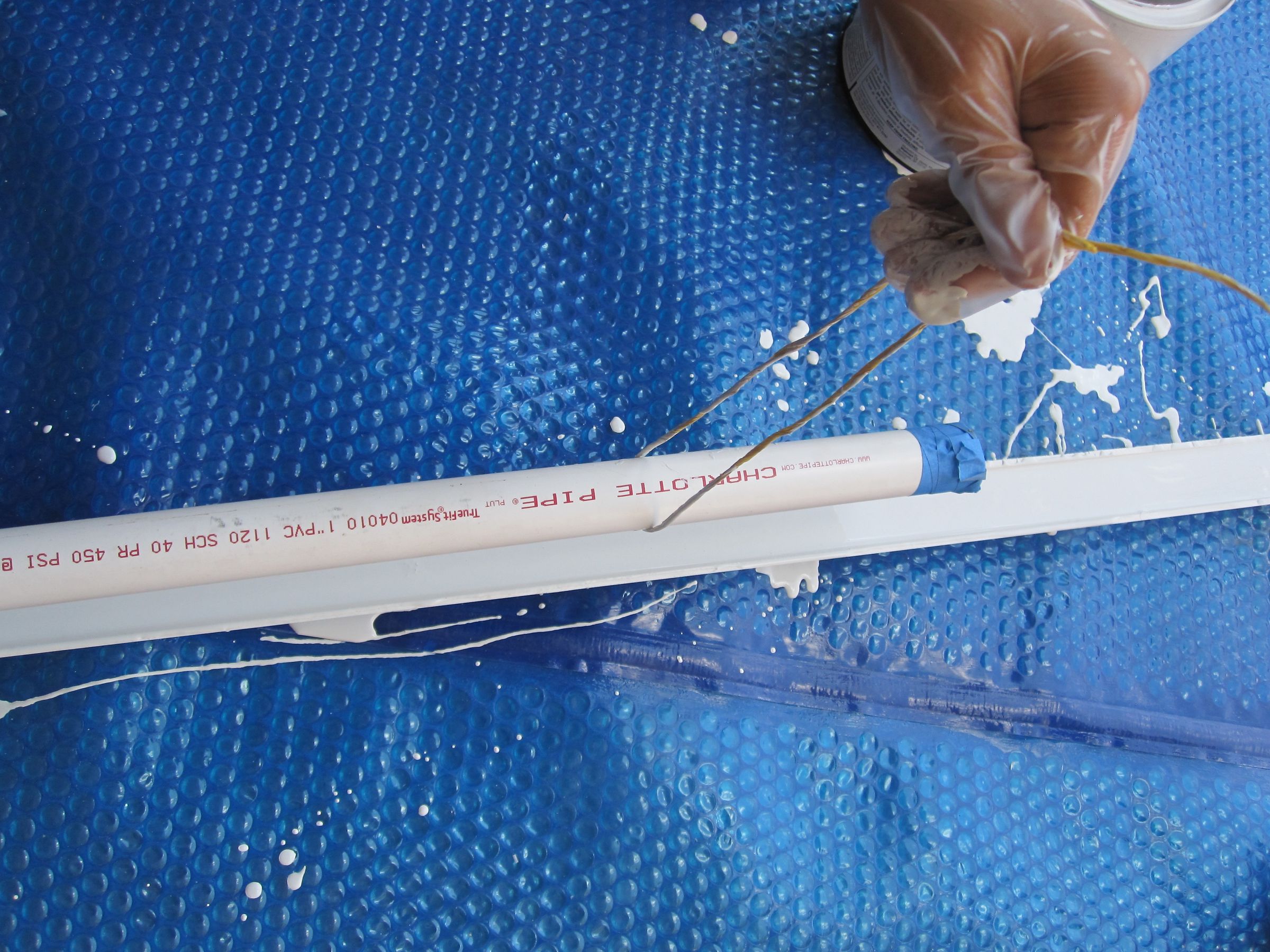 Fast Weatherproofing (painting) Your PVC Structures. : 15 Steps ...