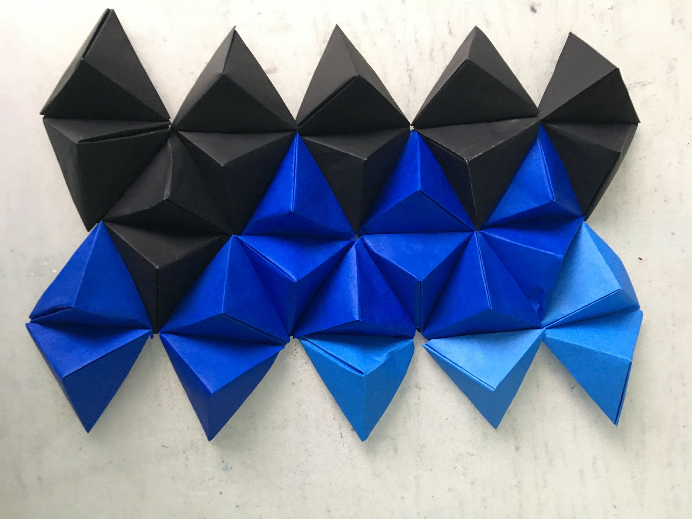 Paper Triangle Origami