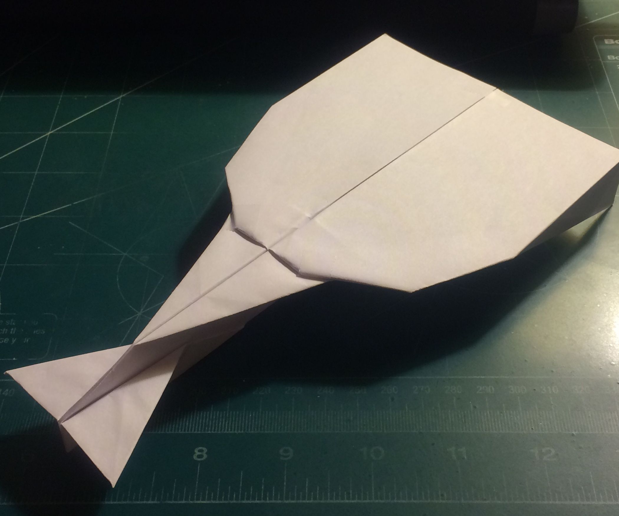 How to Make the CosmoVulcan Paper Airplane : 5 Steps - Instructables