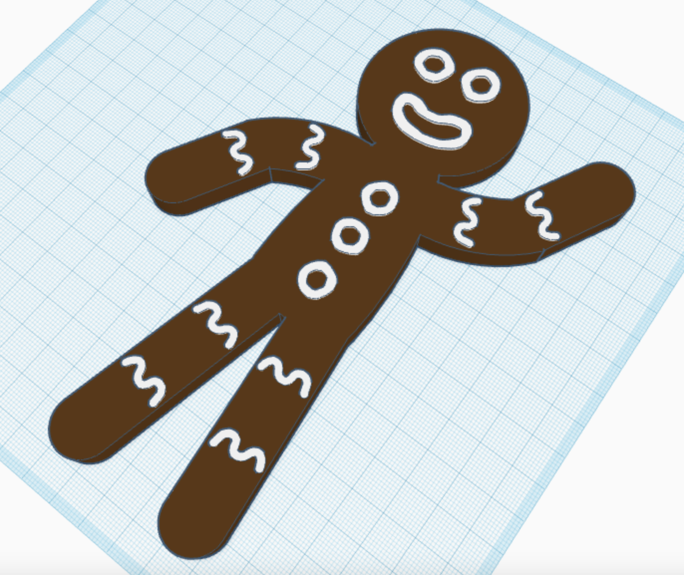 3D Print Articulated Gingerbread Man + Articulated Joint : 8 Steps ...