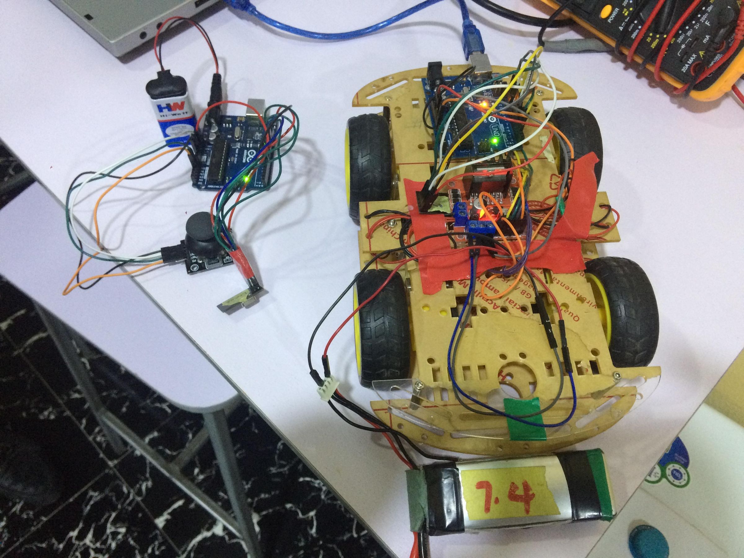 Wireless Remote Control Robot Car With NRF24L01 : 7 Steps - Instructables