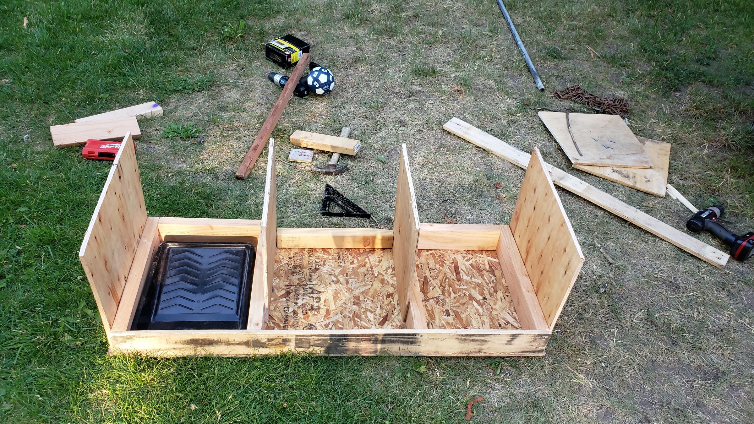 Easy Egg Collecting Exterior Nesting Box : 5 Steps (with Pictures ...