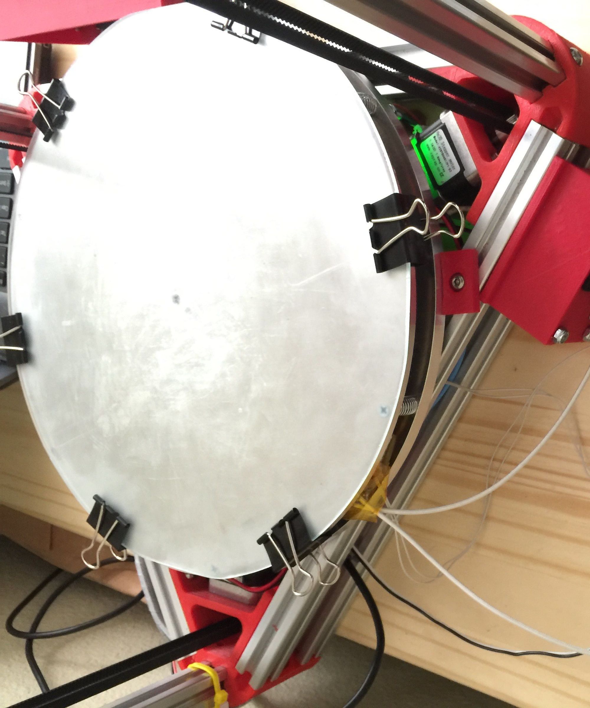 Delta 3D Printer Heated Bed - Heavy Duty : 8 Steps (with Pictures ...