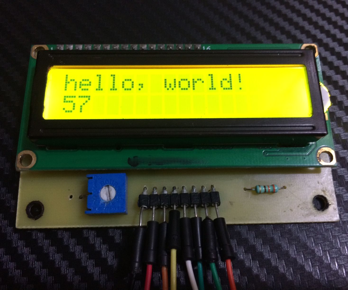 Homemade 16x2 LCD Module : 3 Steps - Instructables