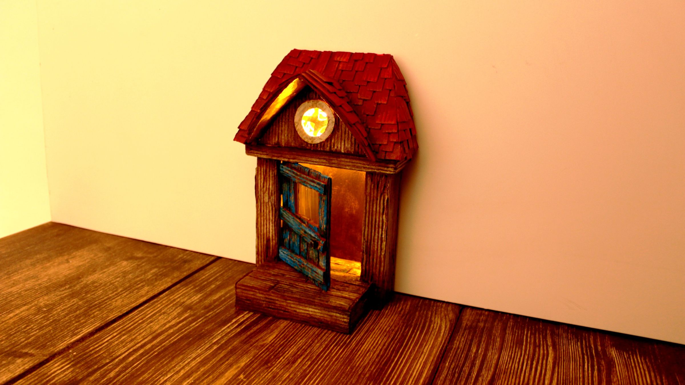 DIY Fairy Door Using Cardboard : 4 Steps (with Pictures) - Instructables