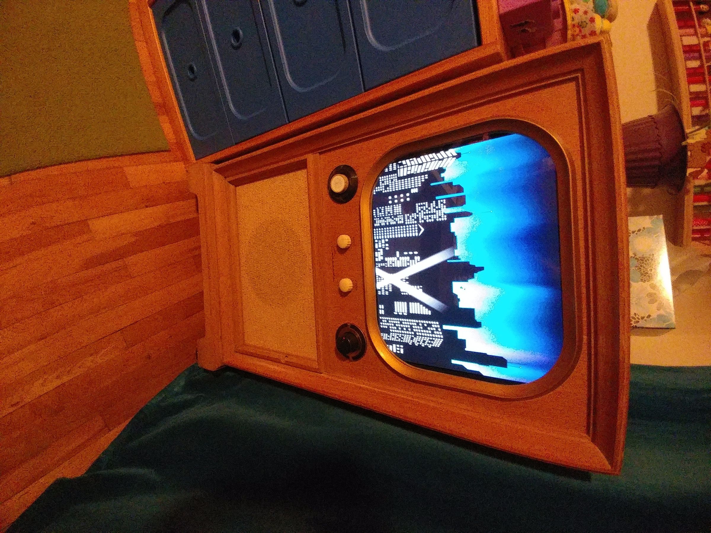 Retro TV Console Media Cabinet - UPDATED Now With RetroPie : 6 Steps ...