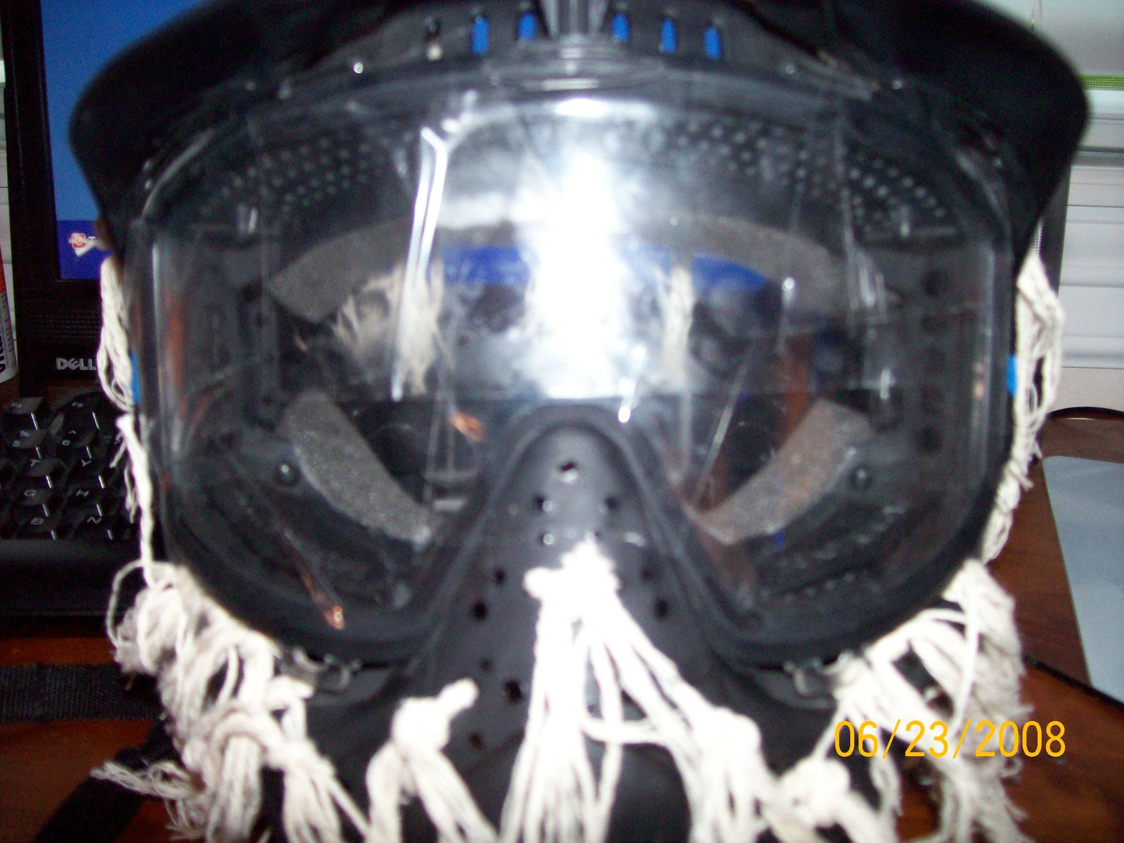 "Ghillied Up" Make Your Own Ghillie Paintball Mask : 5 Steps ...