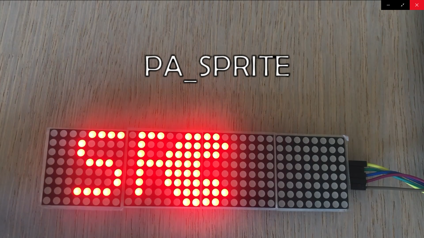 Create Text Animations on 8x8 Dot Matrixes With Parola Library for ...