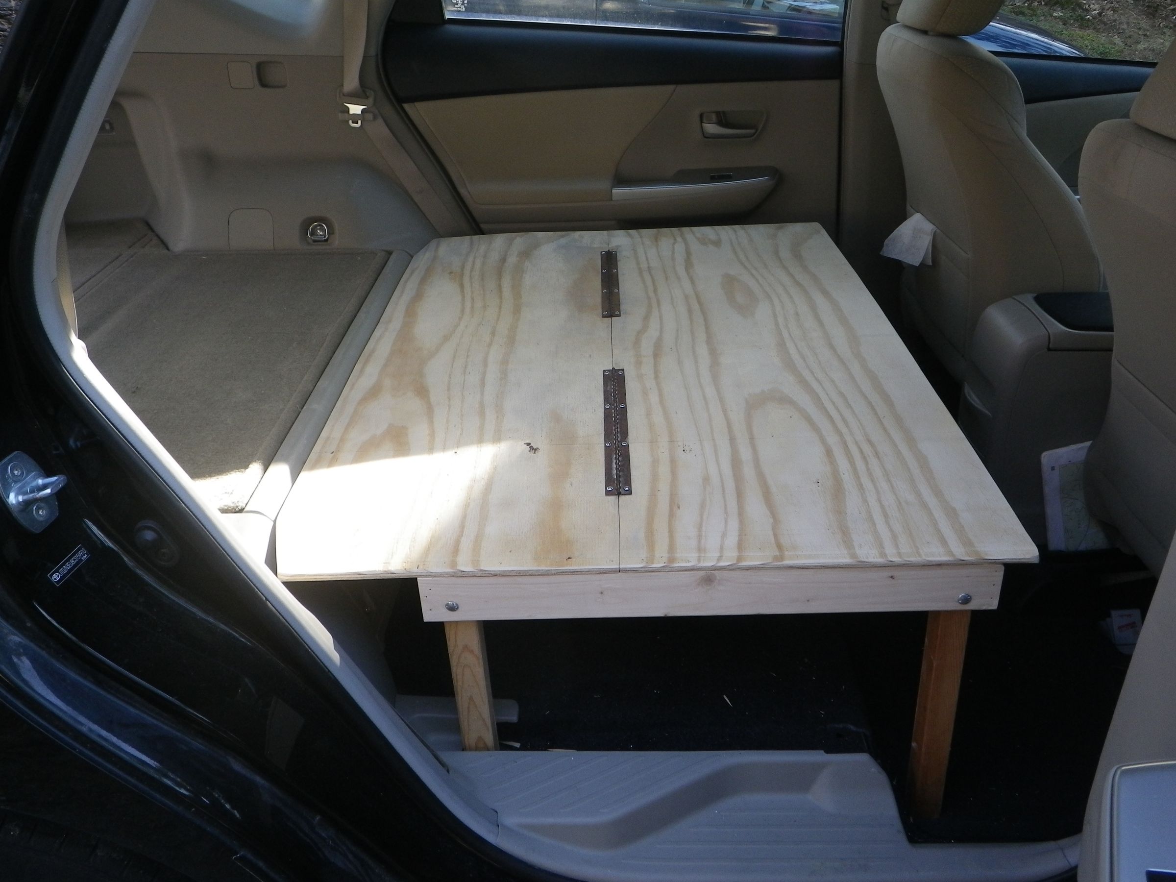 How to Make a Prius V Into a Camper : 8 Steps - Instructables