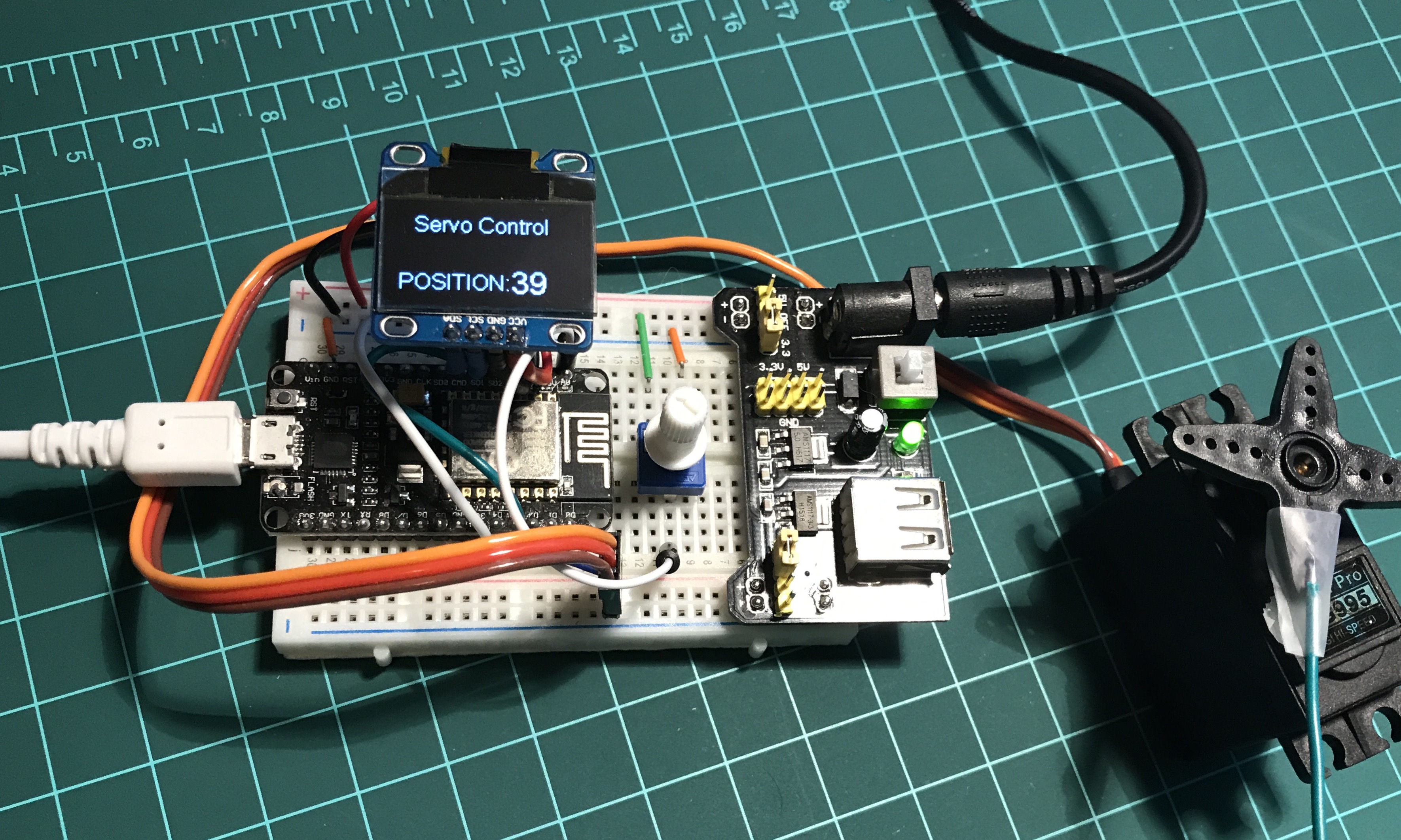 IoT Made Simple: Servo Control With NodeMCU and Blynk : 6 Steps (with Pictures) - Instructables