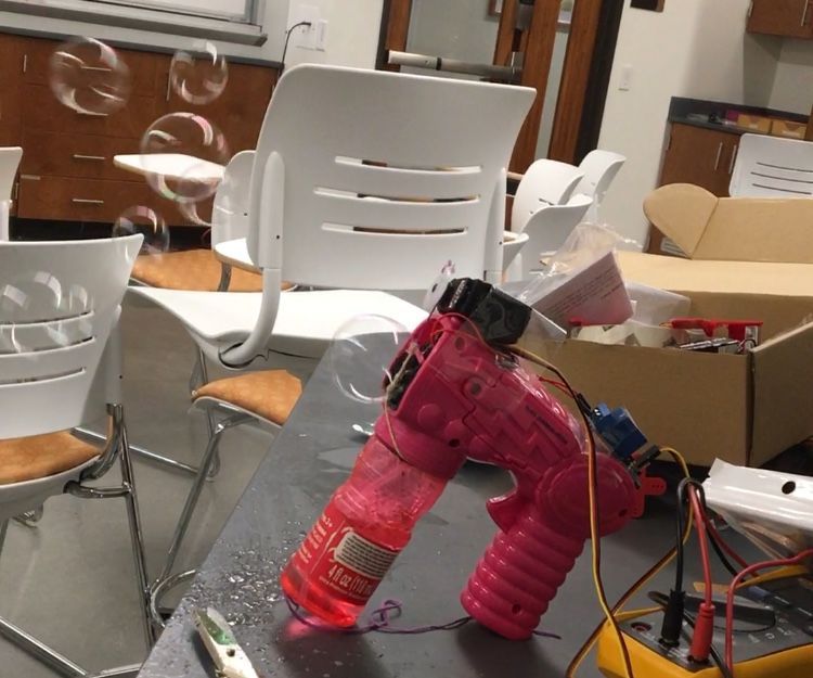 Sound Sensing Bubble Gun! : 4 Steps - Instructables