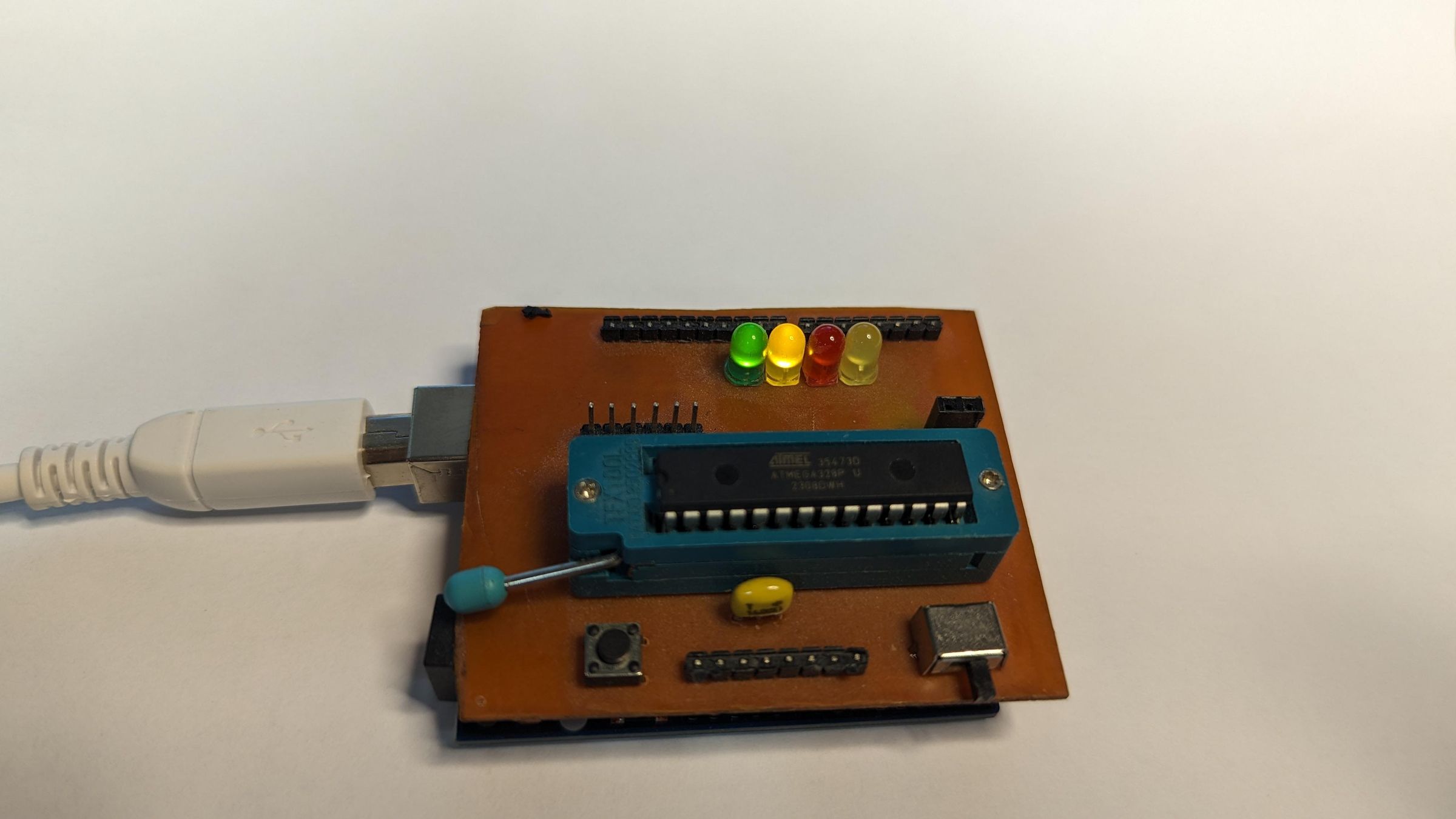 Arduino UNO As AtMega328P Programmer : 4 Steps - Instructables