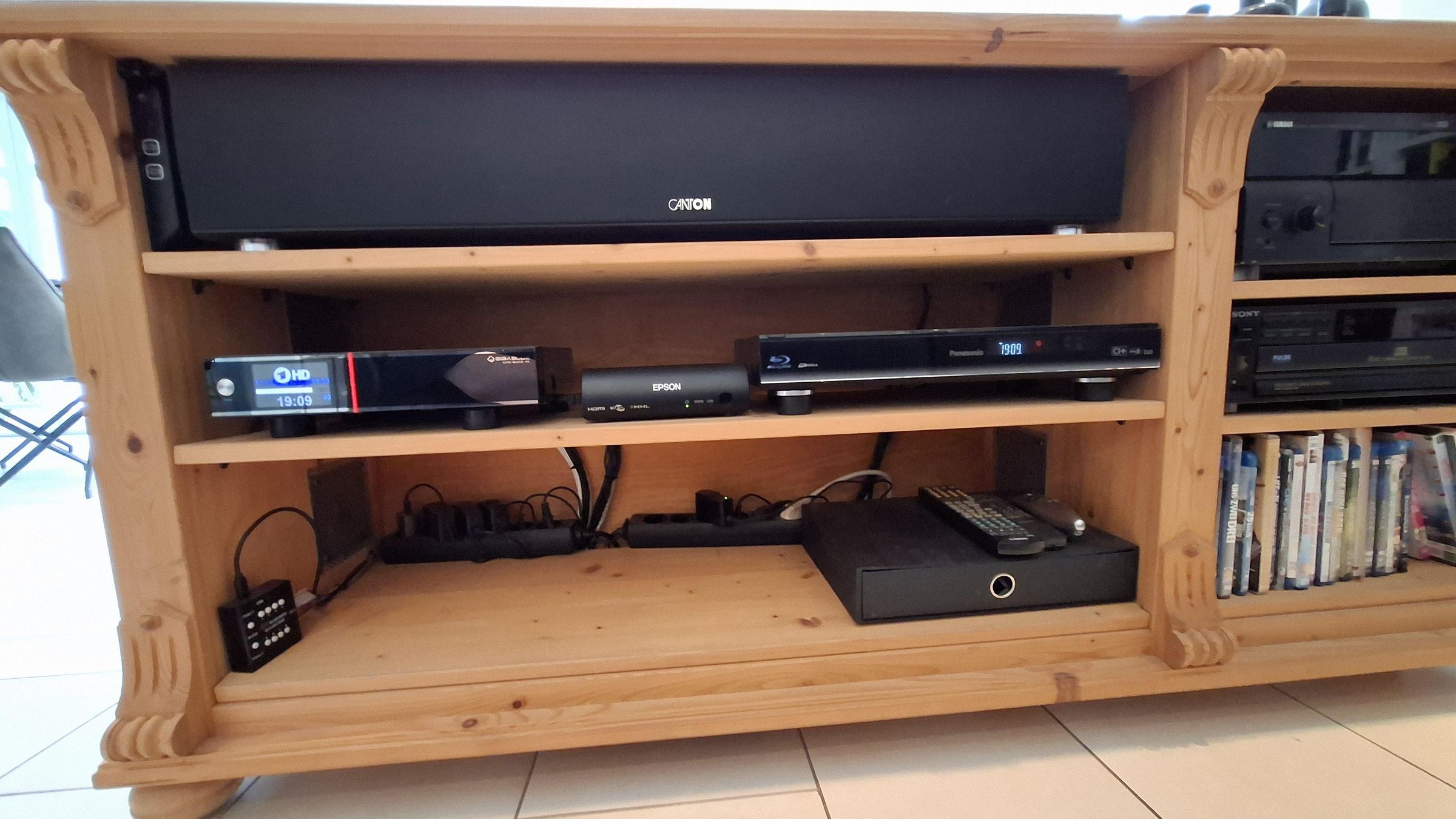 Build a Promoterism Media Sideboard With Integrated TV Lift, Cable ...