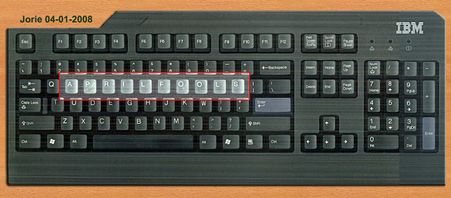 April Fools Keyboard : 4 Steps - Instructables