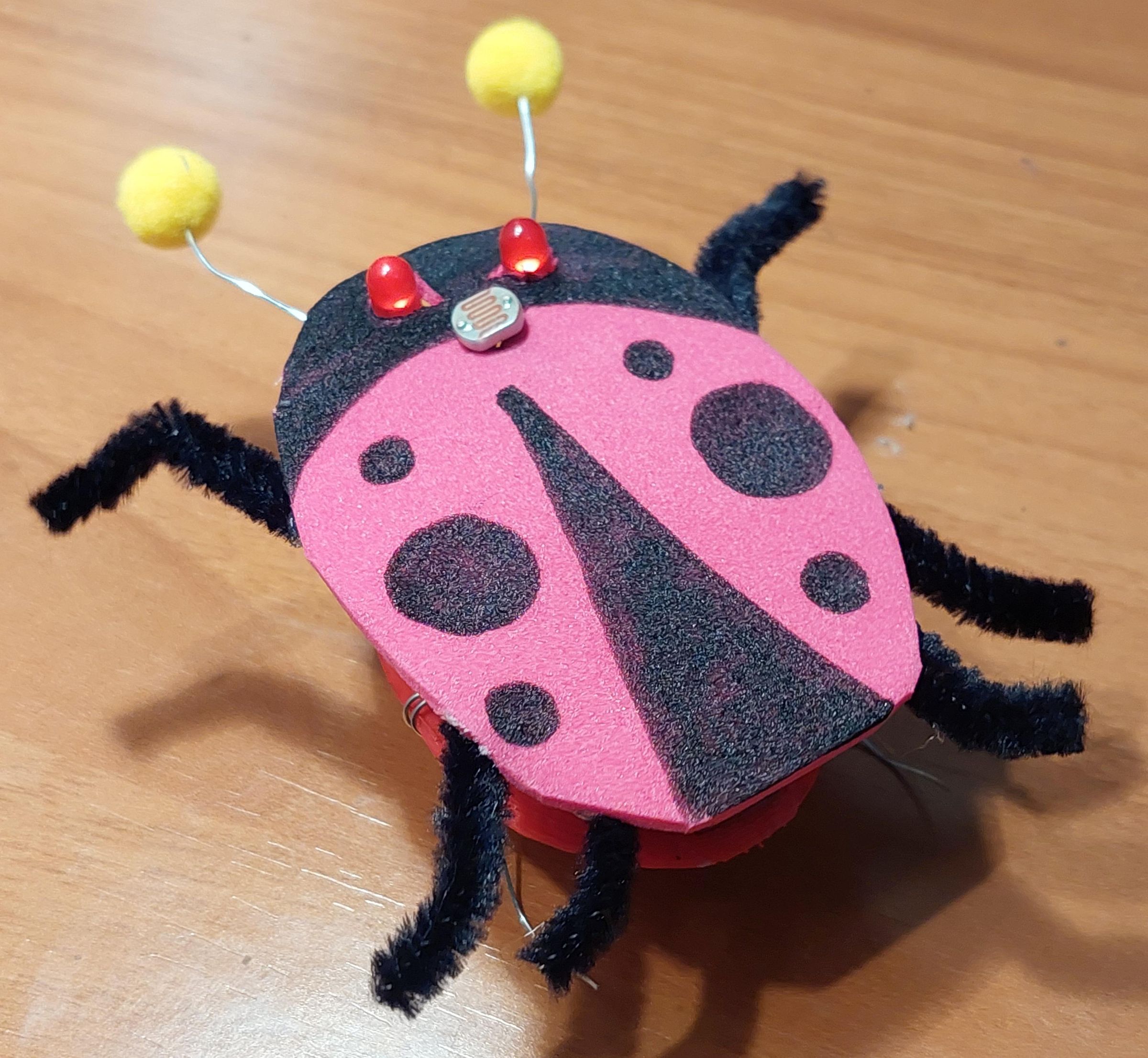 Light Dependent Robotic Bugs : 8 Steps (with Pictures) - Instructables