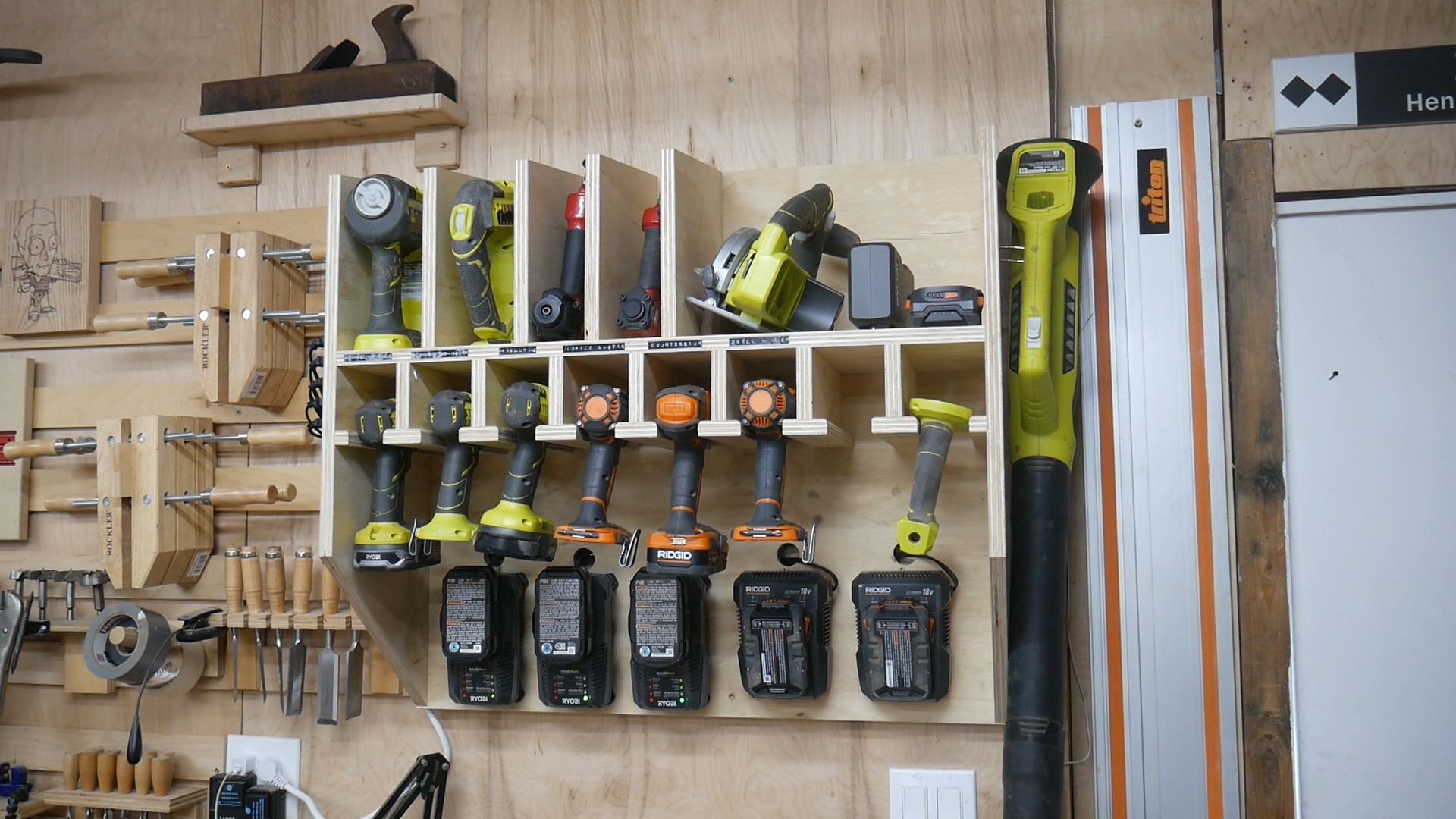 Ultimate Drill Charging / Storage Station : 13 Steps (with Pictures ...