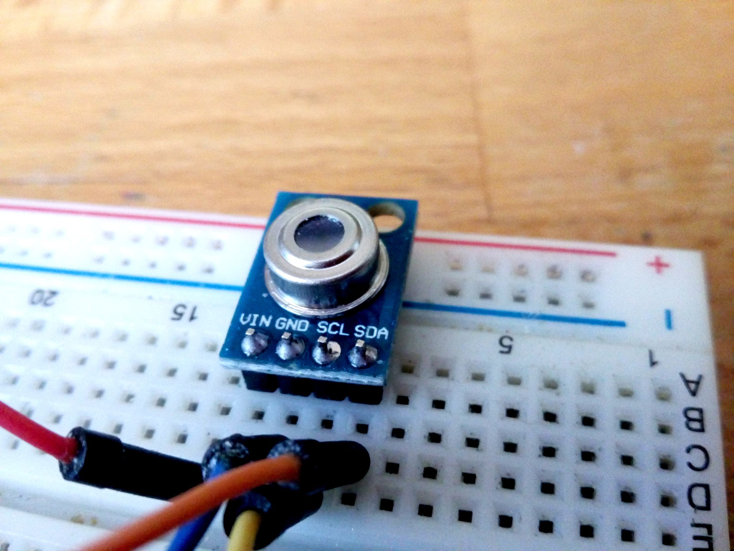 Infrared Temperature Sensor - MLX90614 : 5 Steps - Instructables