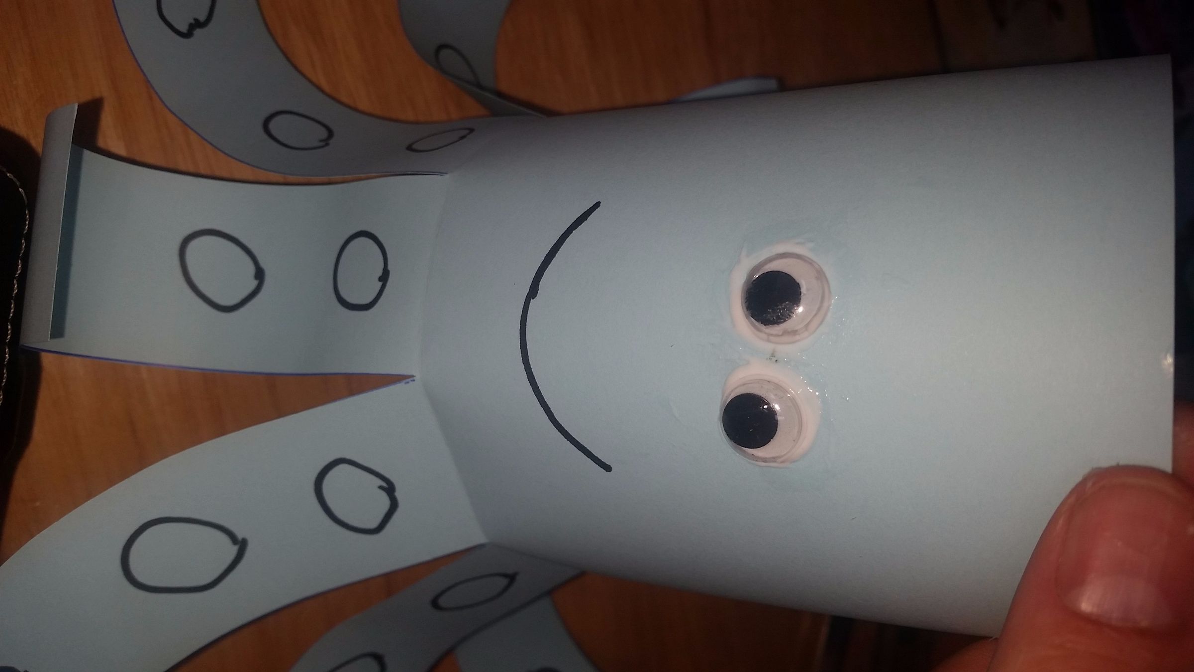 Paper Octopus (Kids Craft) : 6 Steps (with Pictures) - Instructables