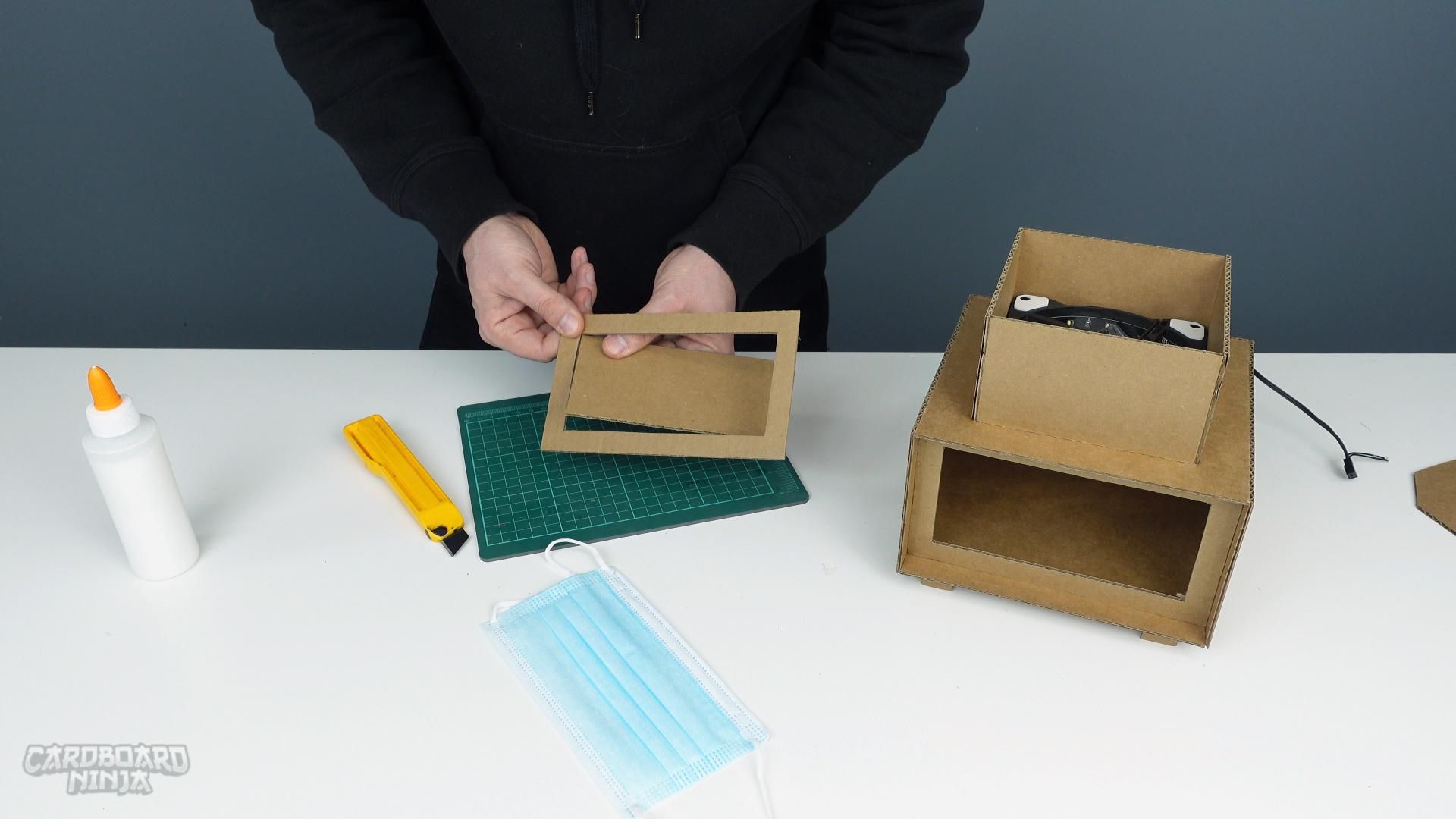 DIY Air Purifier From Cardboard & Masks : 10 Steps (with Pictures ...