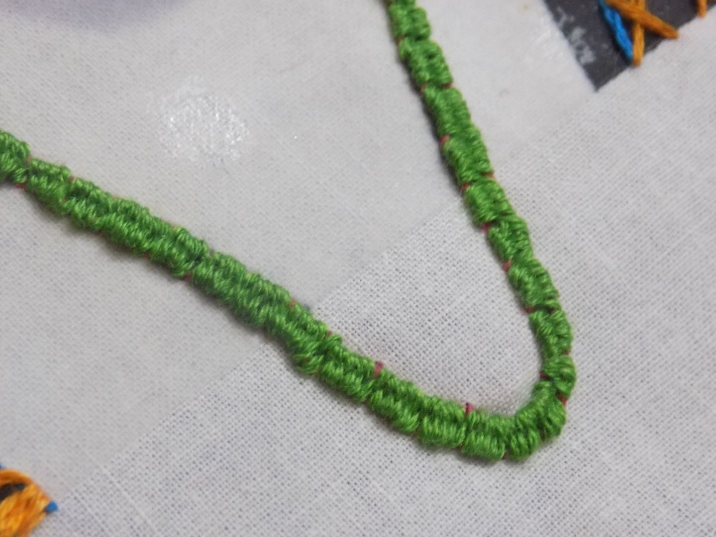 Embroidery 101: Woven Back and Woven Running Stitches : 7 Steps (with ...