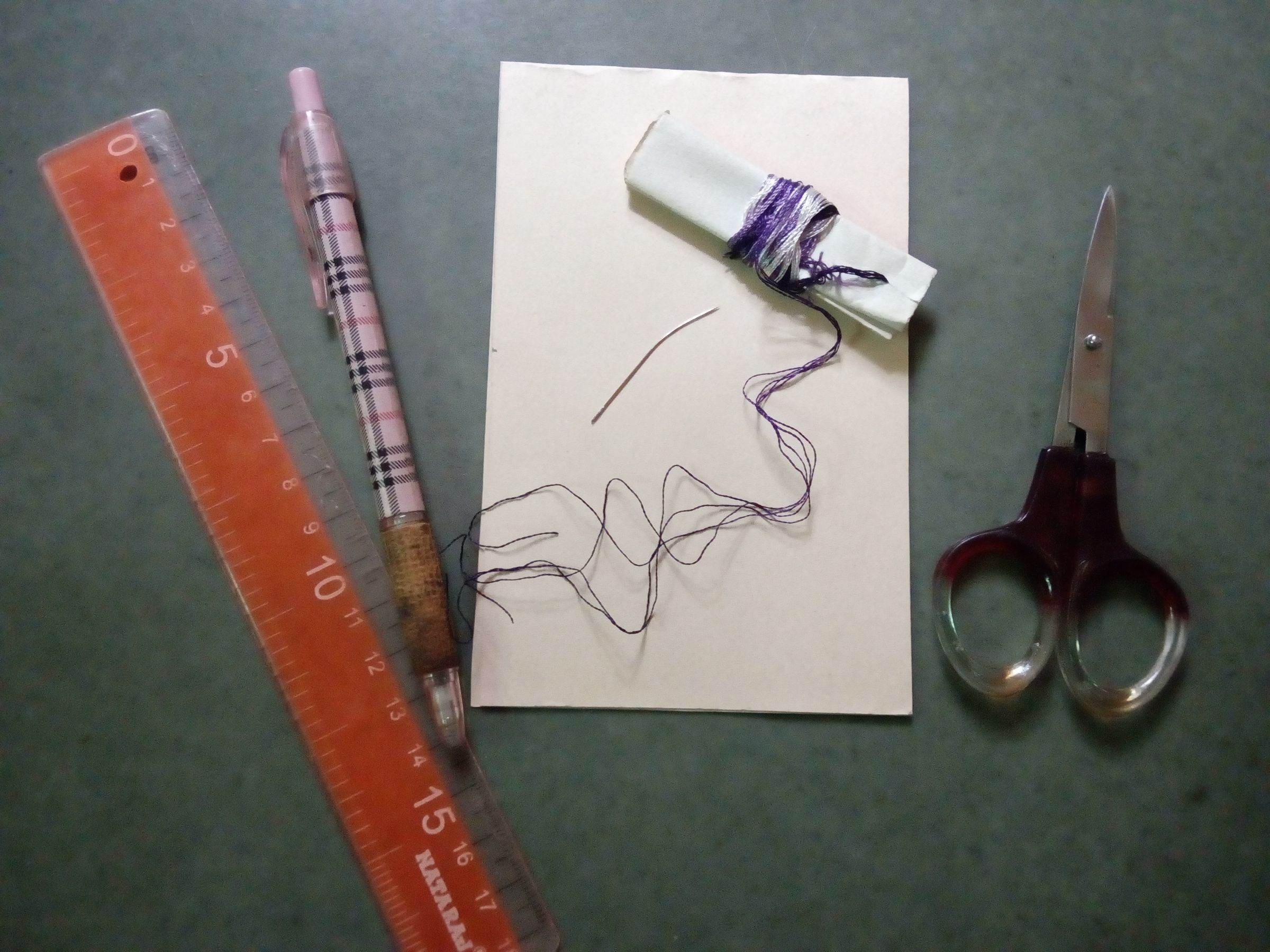 Silk Thread Card : 5 Steps (with Pictures) - Instructables