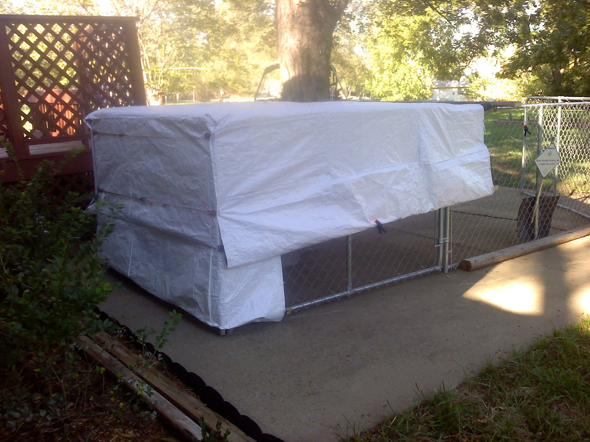 2x4 Frame For Tarp Shelter