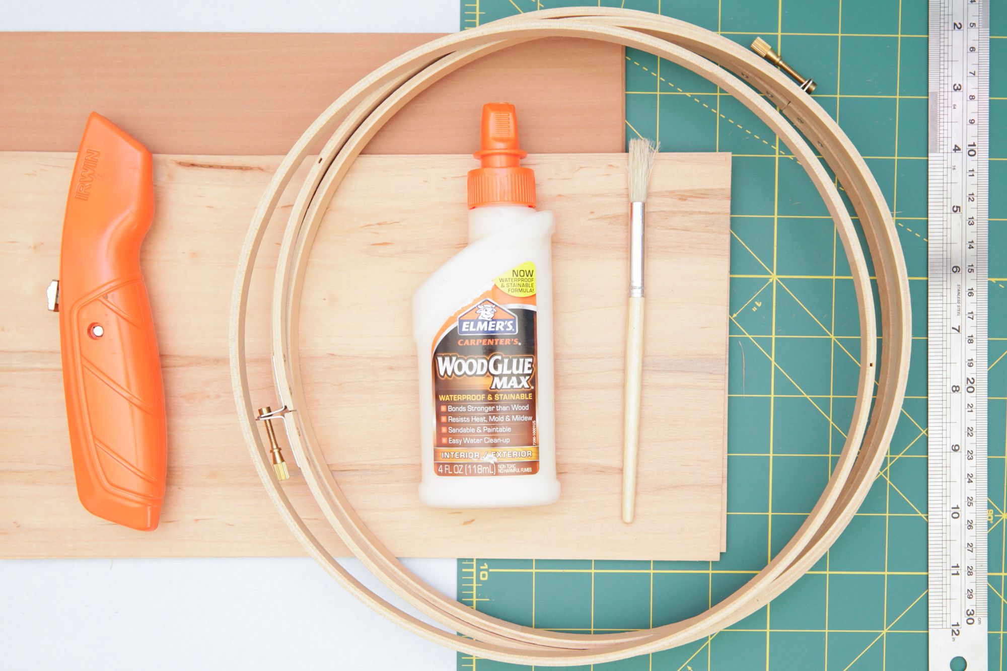 Pendant Lamp From Embroidery Hoops : 3 Steps (with Pictures ...